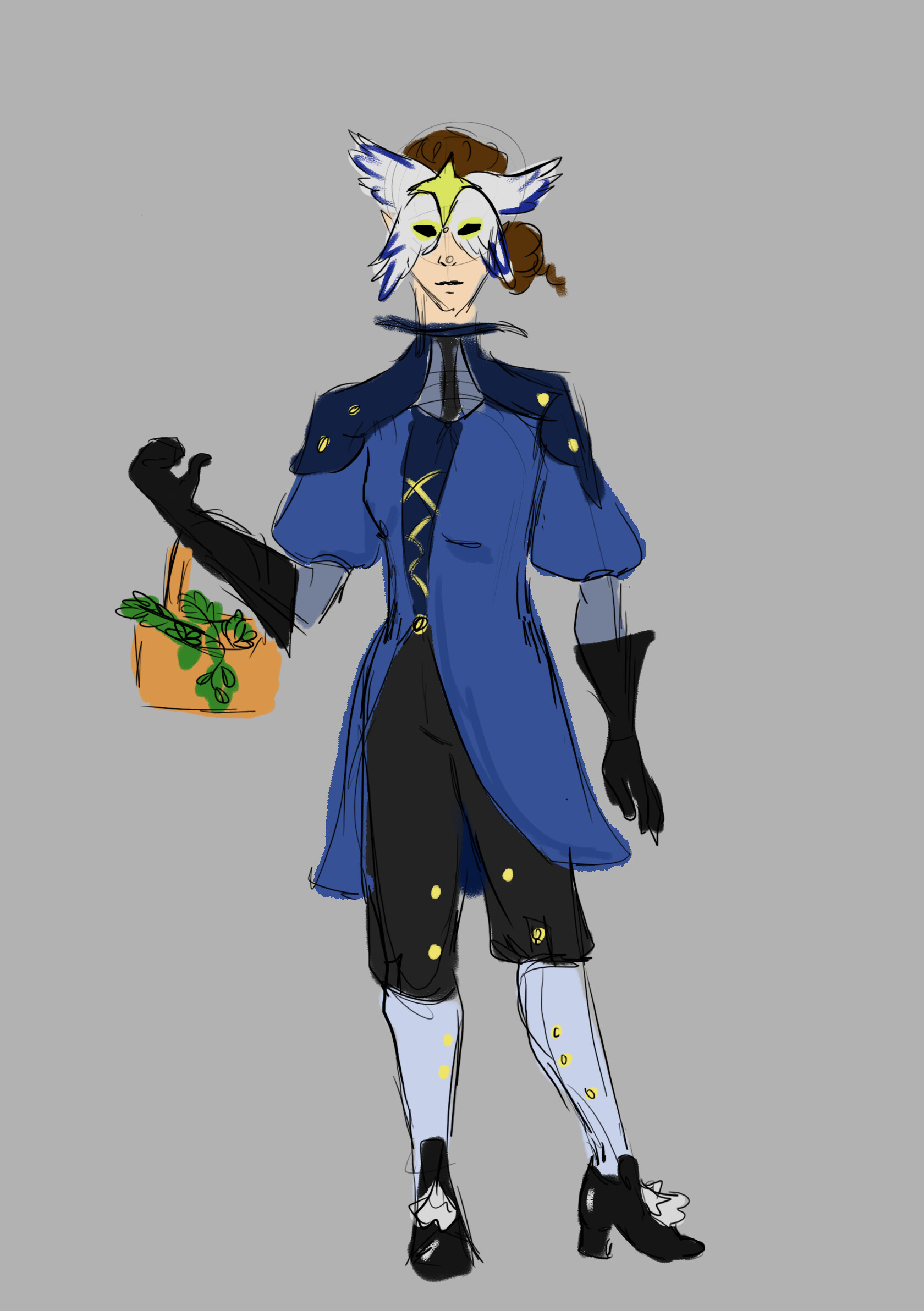 ArtStation - Orlesian Outfit concept