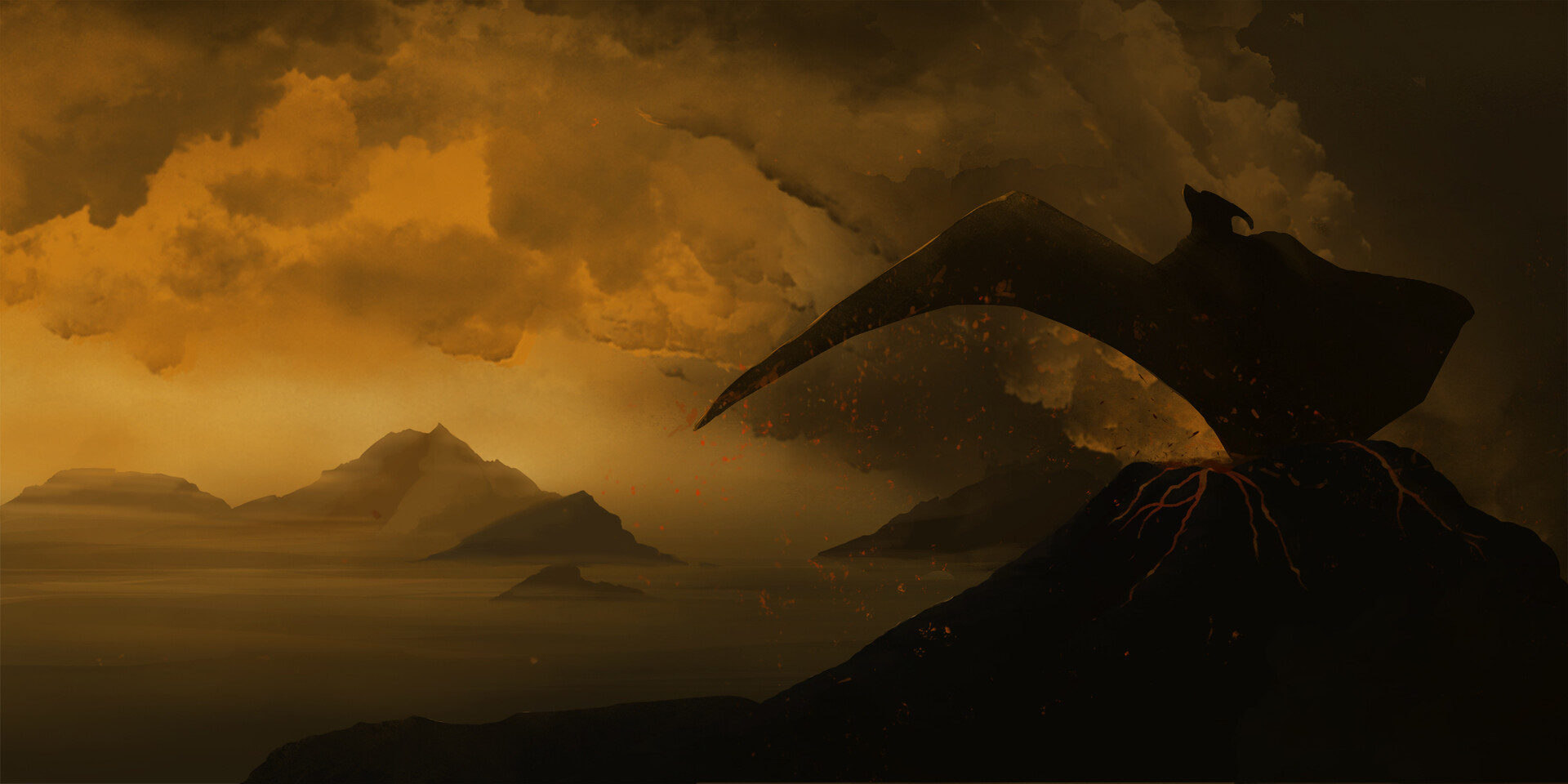 ArtStation - Rodan's Awakening