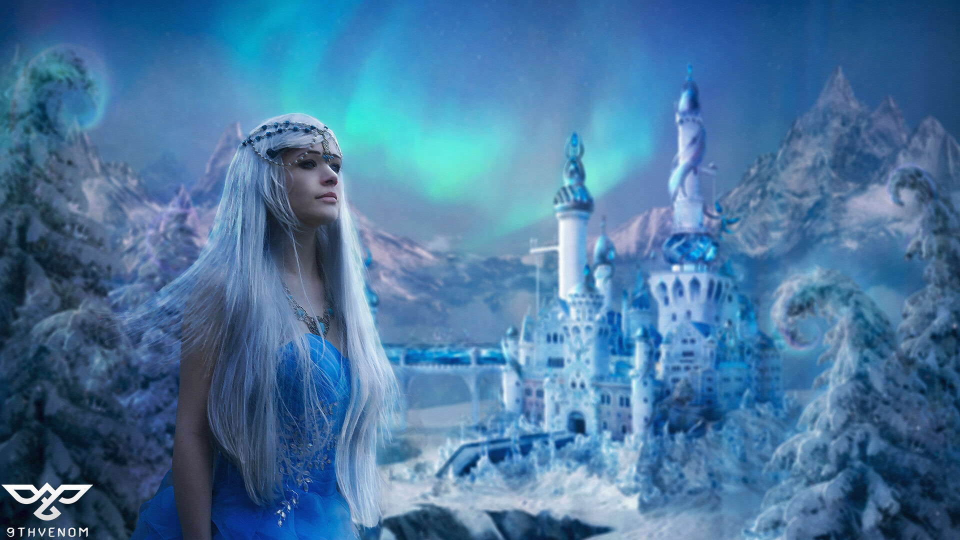 ArtStation - Blue Queen