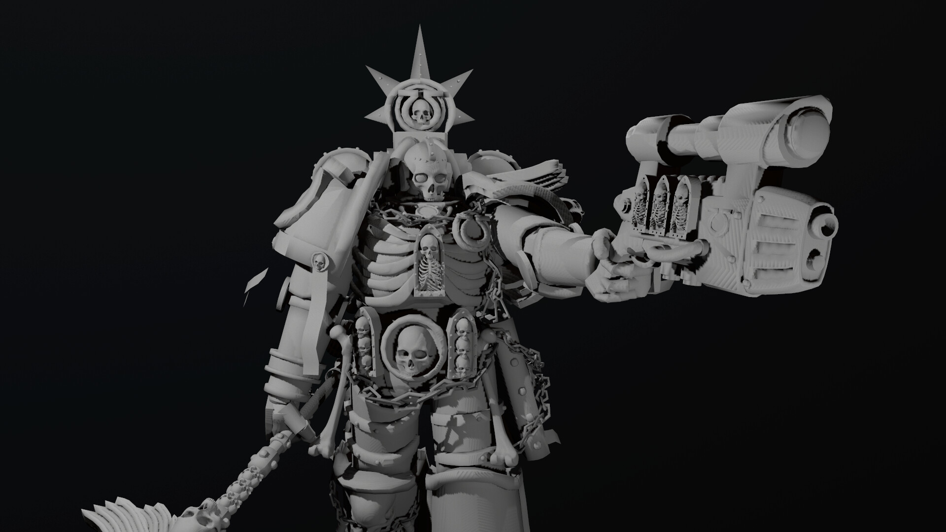 ArtStation - Ultramarines Chaplain