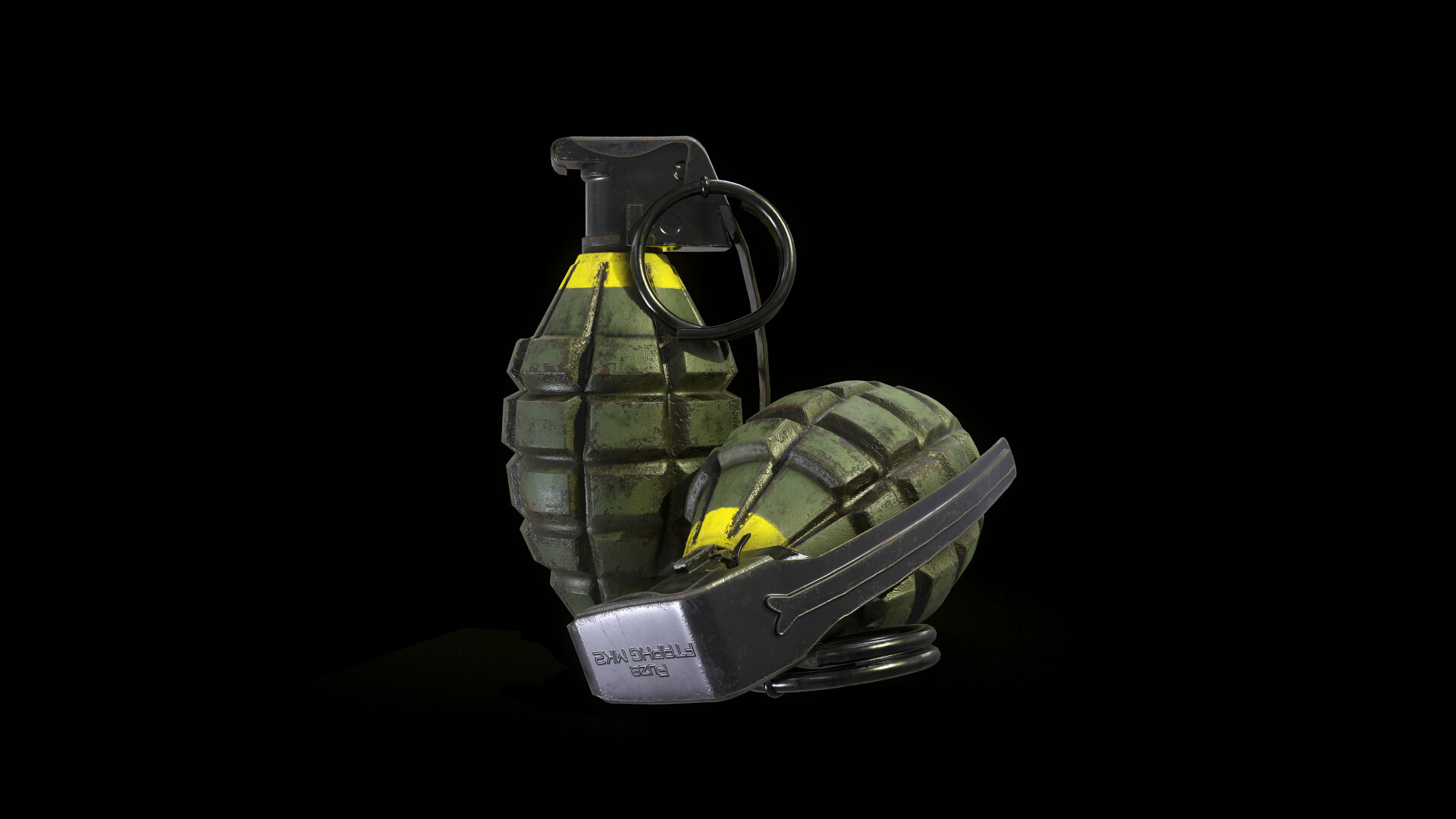 Maximilian Huisgen - Grenade MK2 "Pineapple"