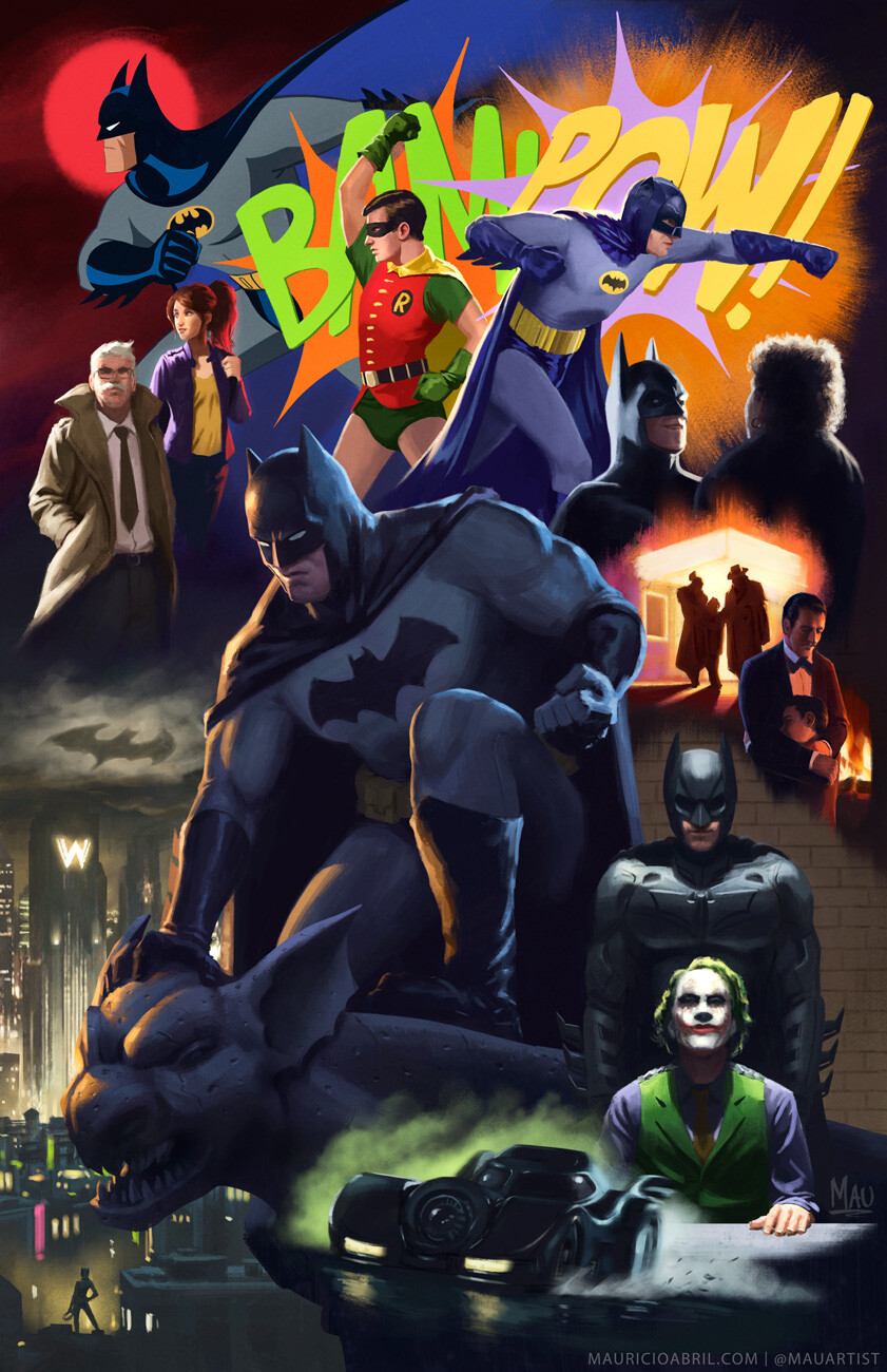 ArtStation - Mythologies: Batman