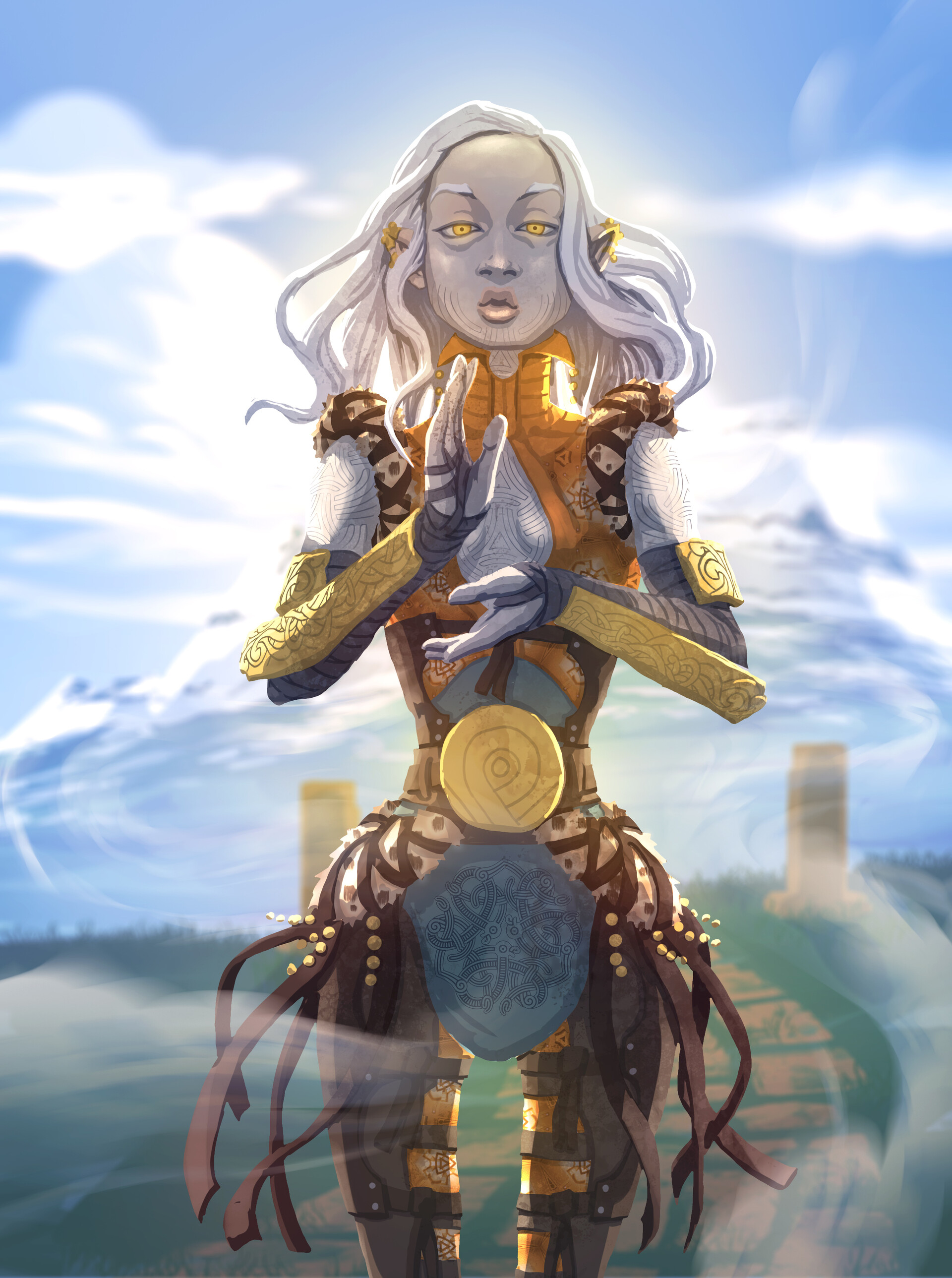 ArtStation - Nellë Lilta : aesir martialist