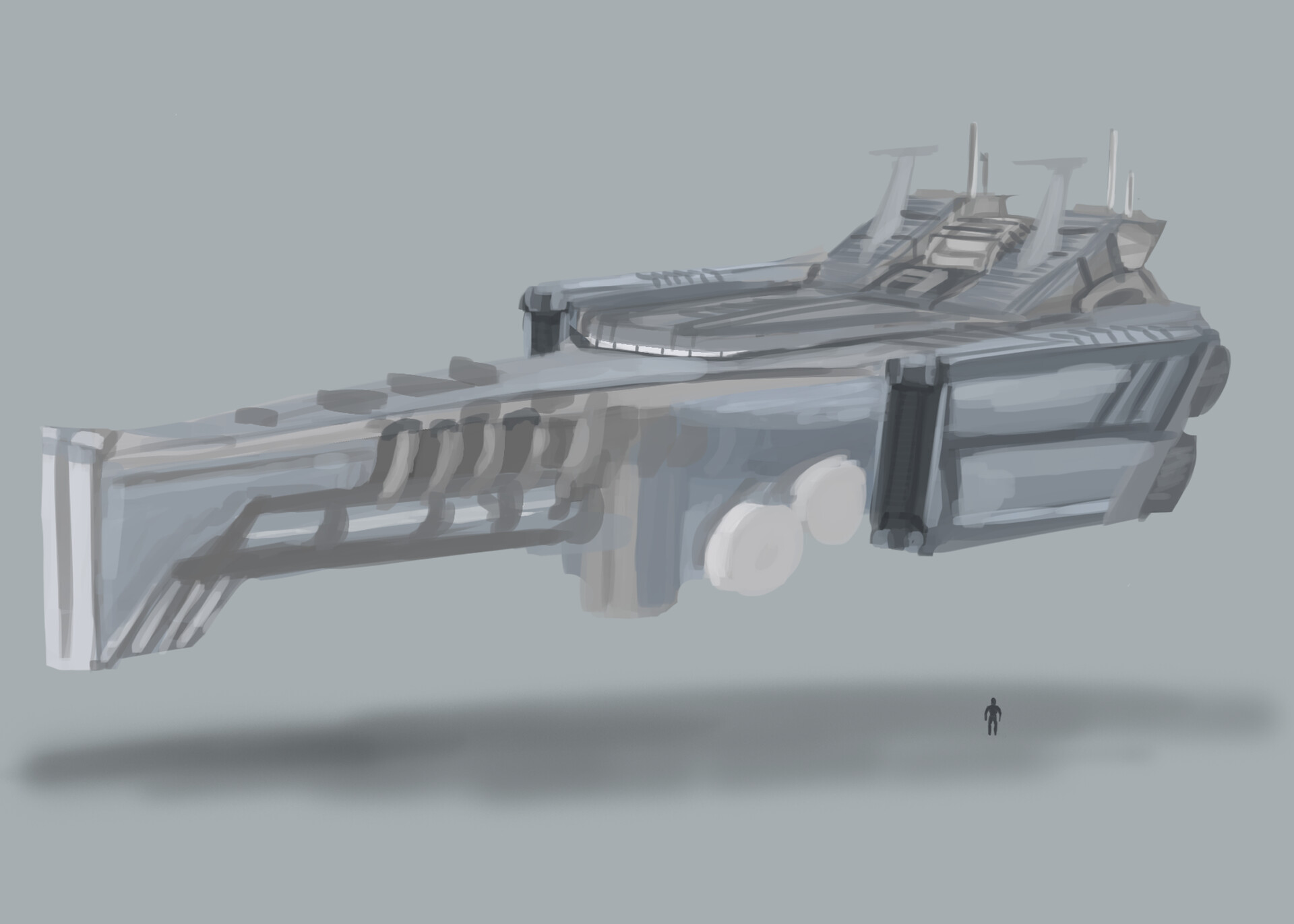 ArtStation - Space Navy Cruiser