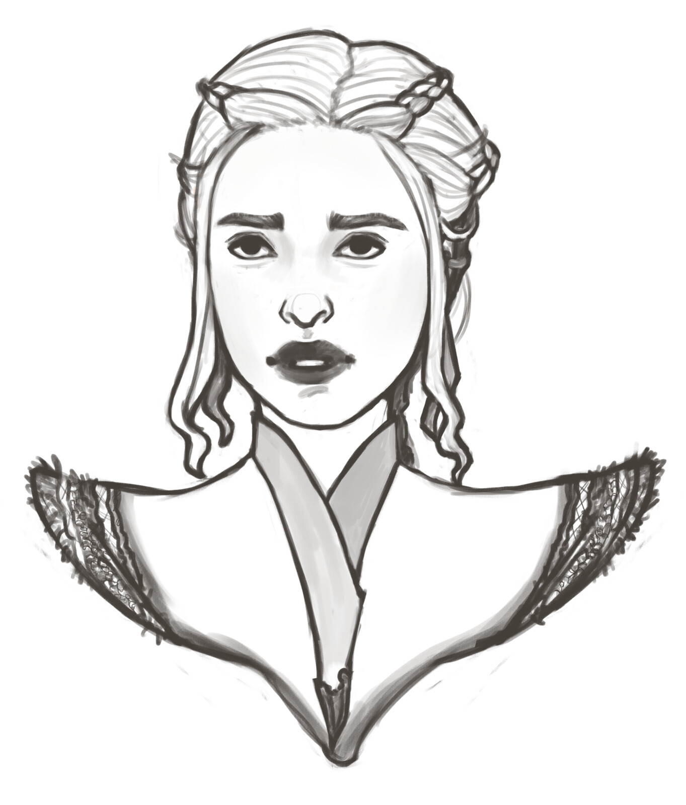 Andreea Greceanu - Daenerys Sketch