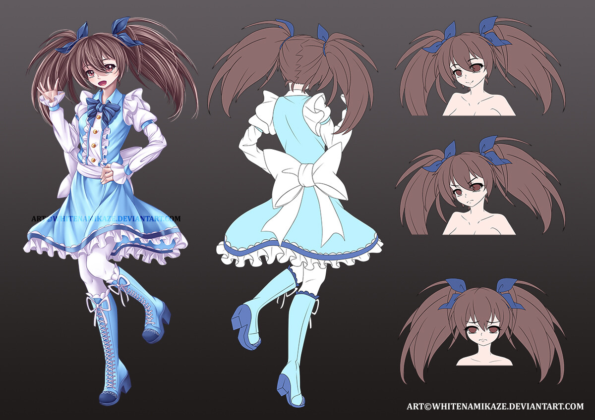 ArtStation - COMMISSION - Otoha Hiroshe Character Sheet