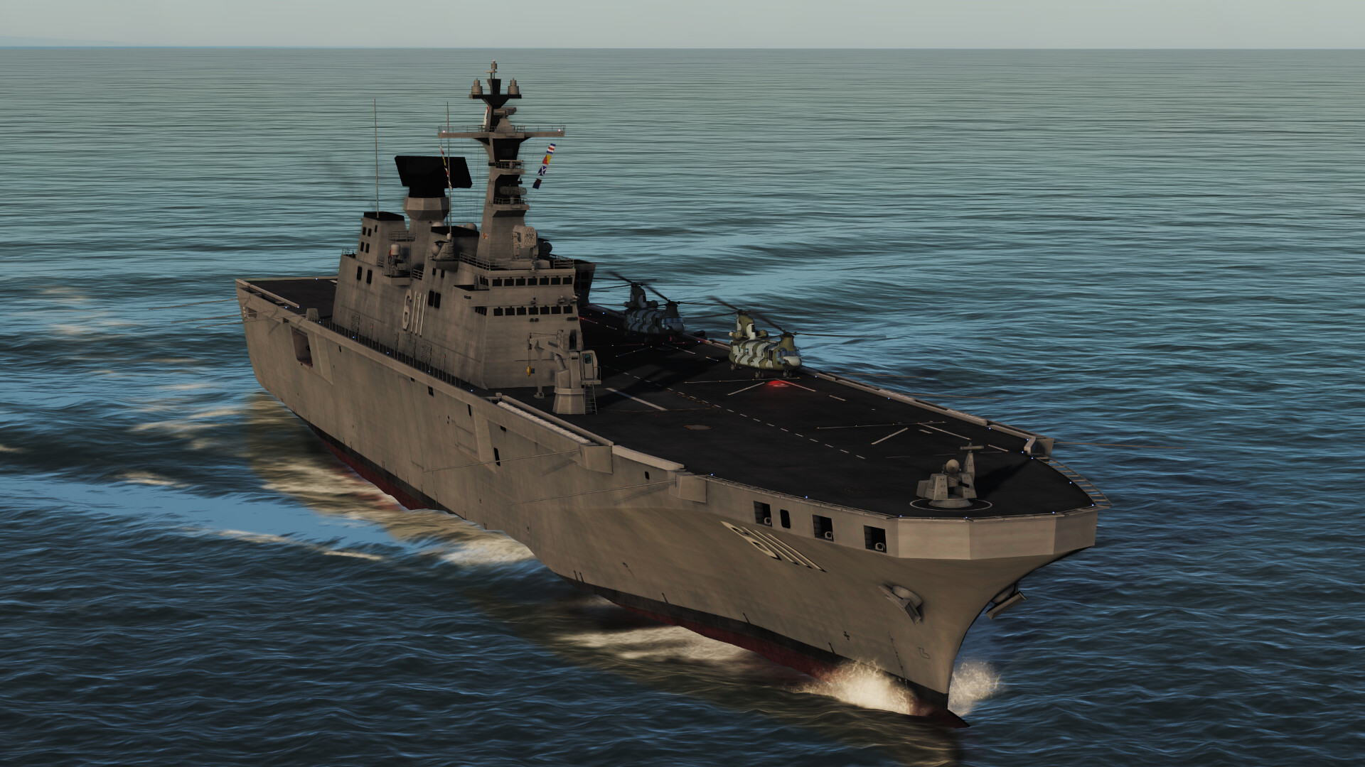 ArtStation - ROKN LPH-6111 'Dokdo class' (Texture/Unwrap)
