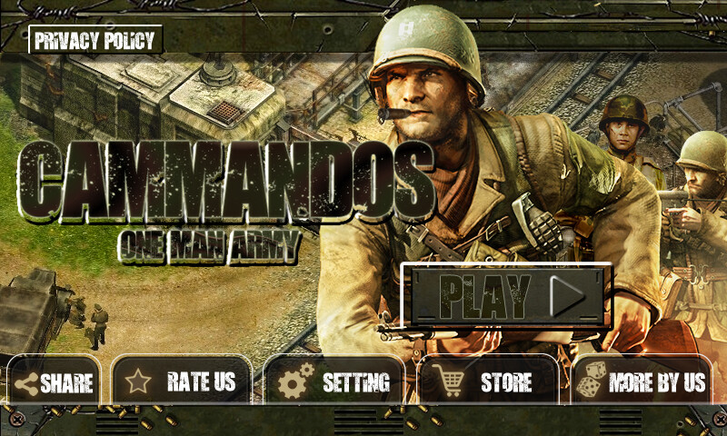 ArtStation - Commandos 3D Game GUI New Idea UI