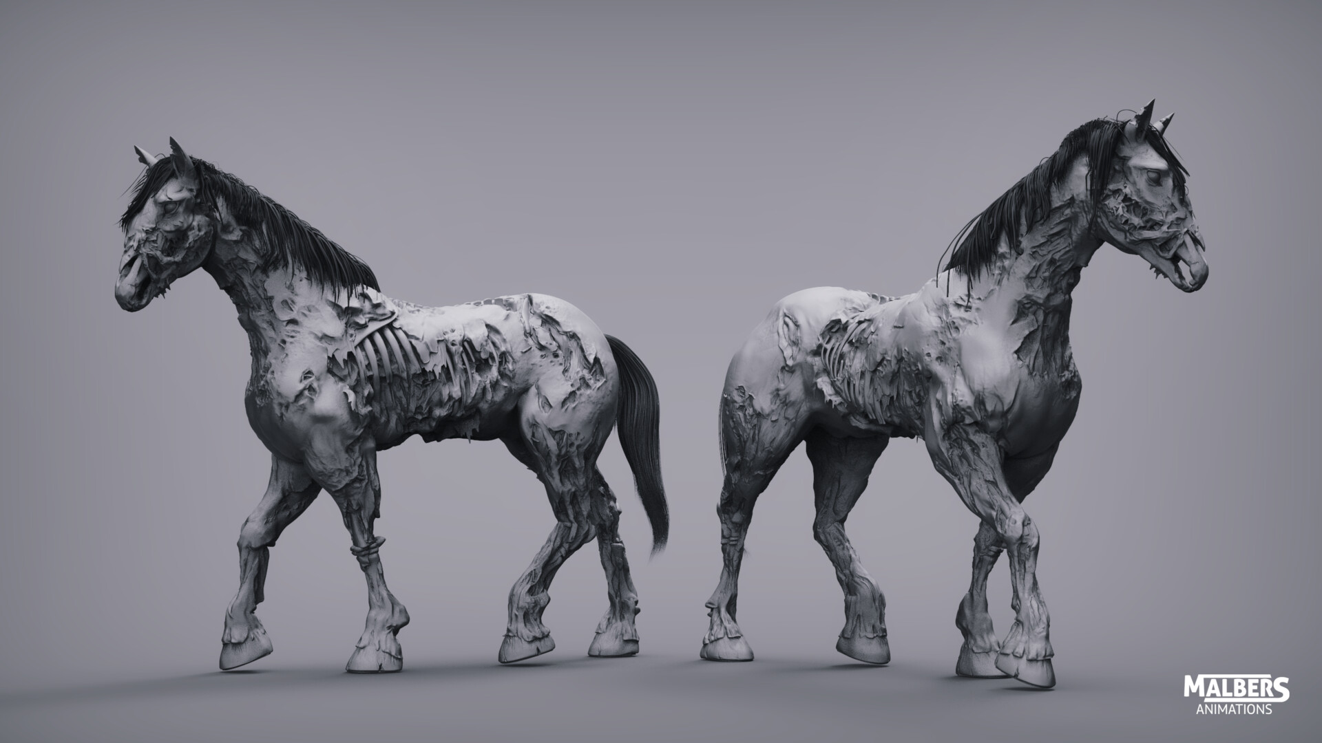 ArtStation - Undead Horse (W.i.P.)