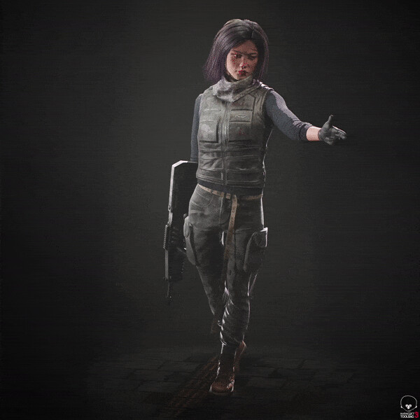 ArtStation - Mercenary Girl
