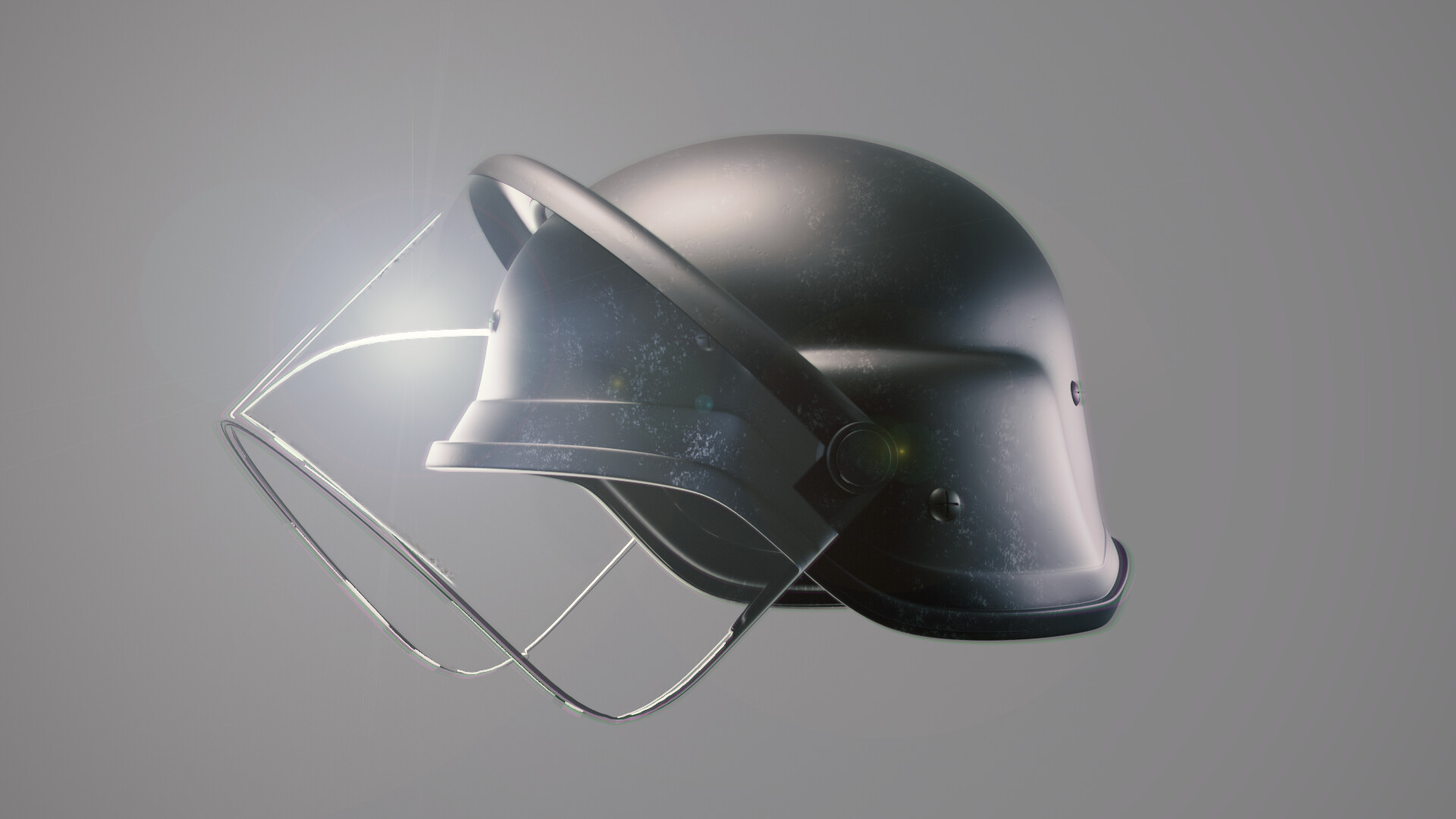 Richard Terry - Swat Riot Helmet