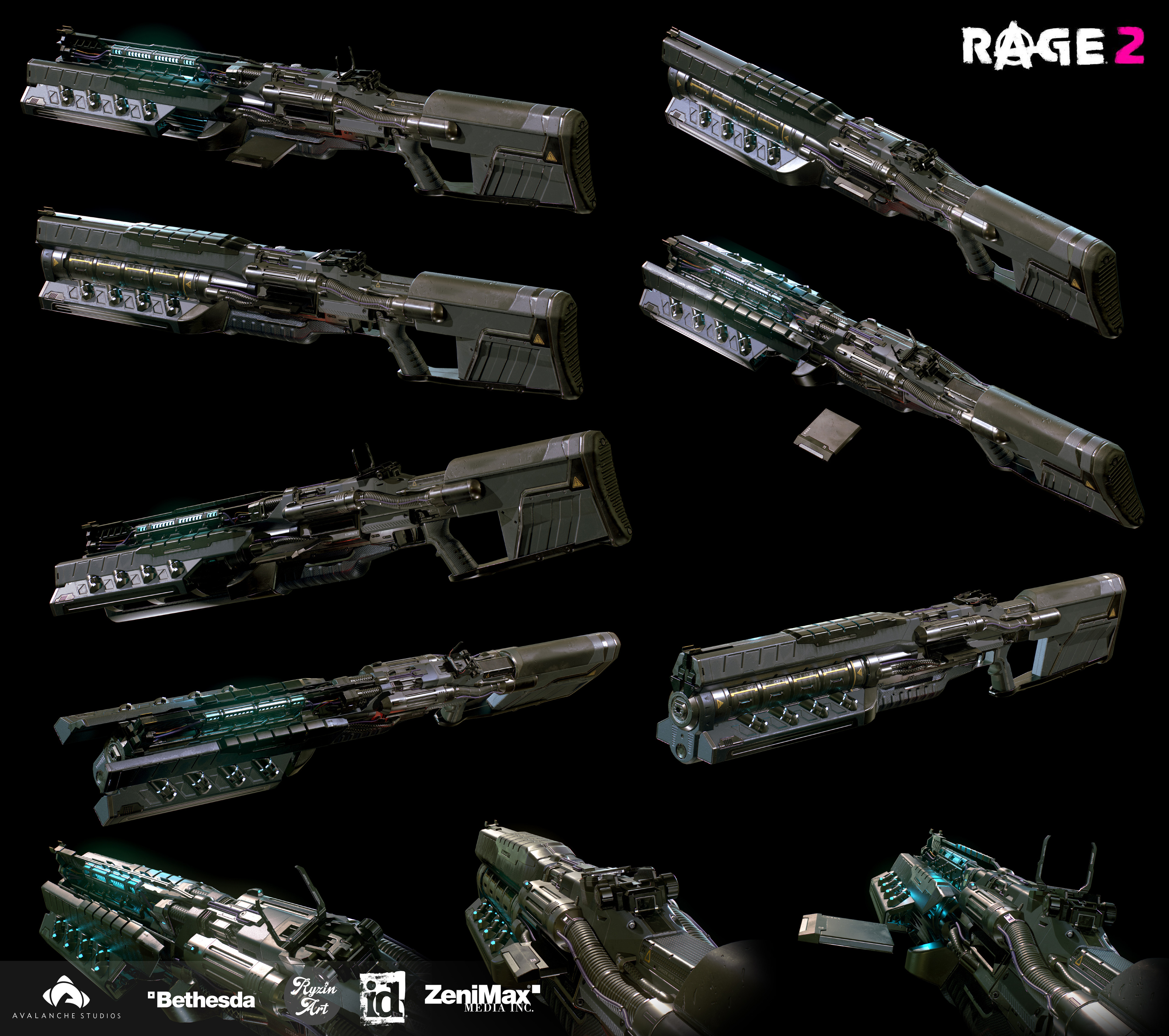 Zachary Shertz - RAGE 2: Ark Railgun
