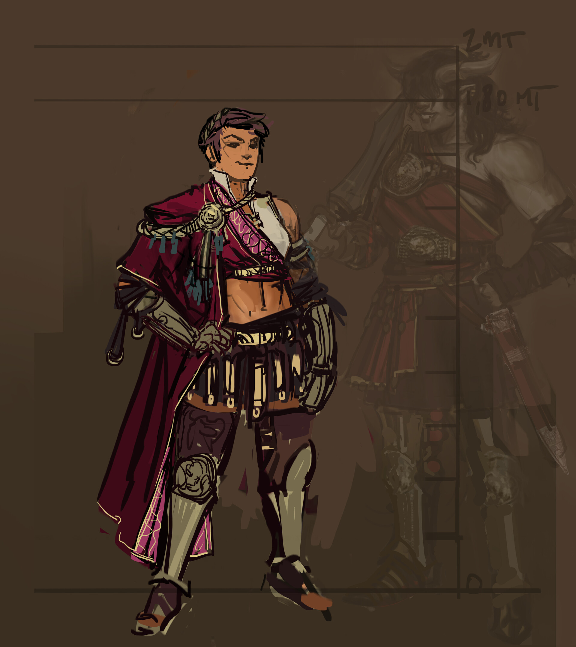 Giulia Carli - Character Sketches - 2019