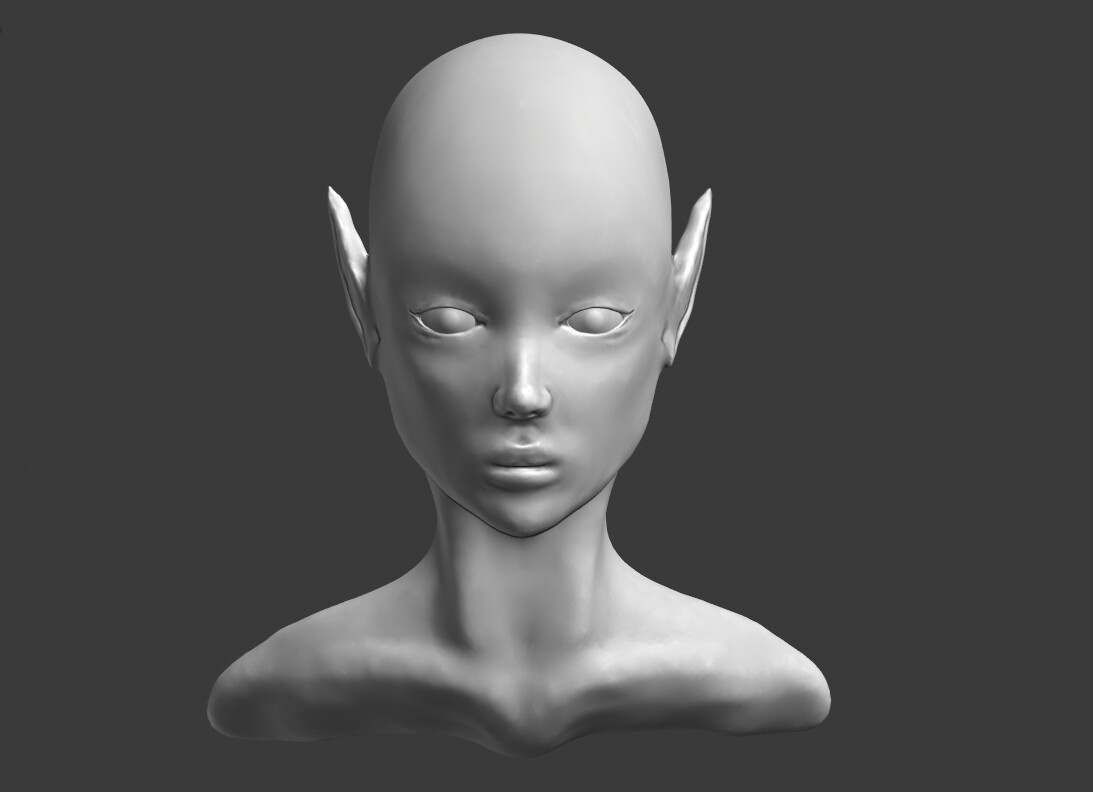 ArtStation - black clover Yuno Elf WIp