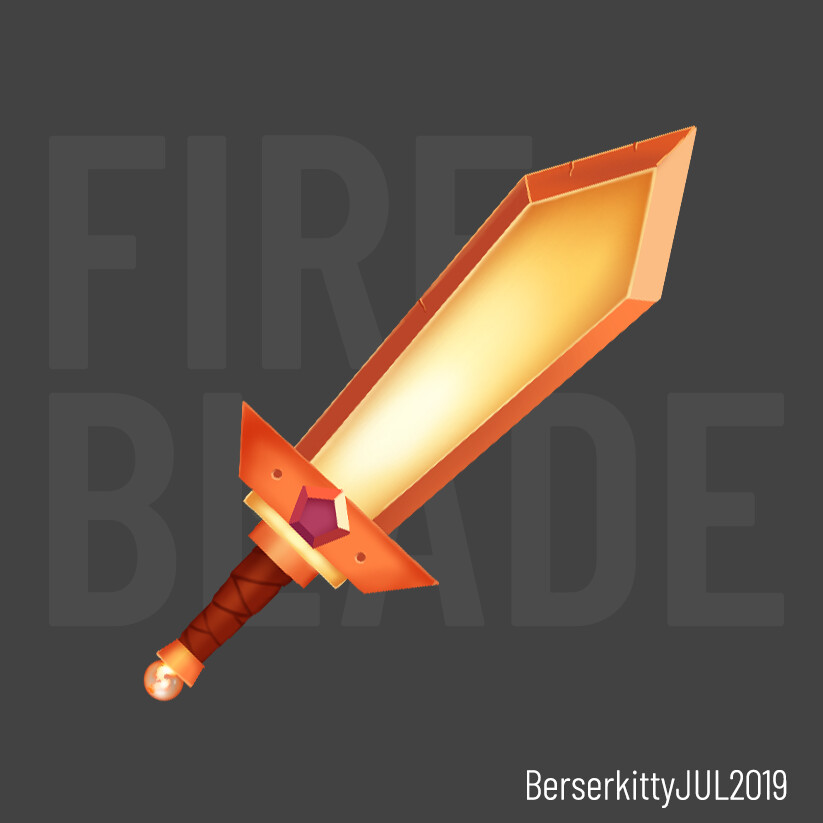 ArtStation - Fire Blade