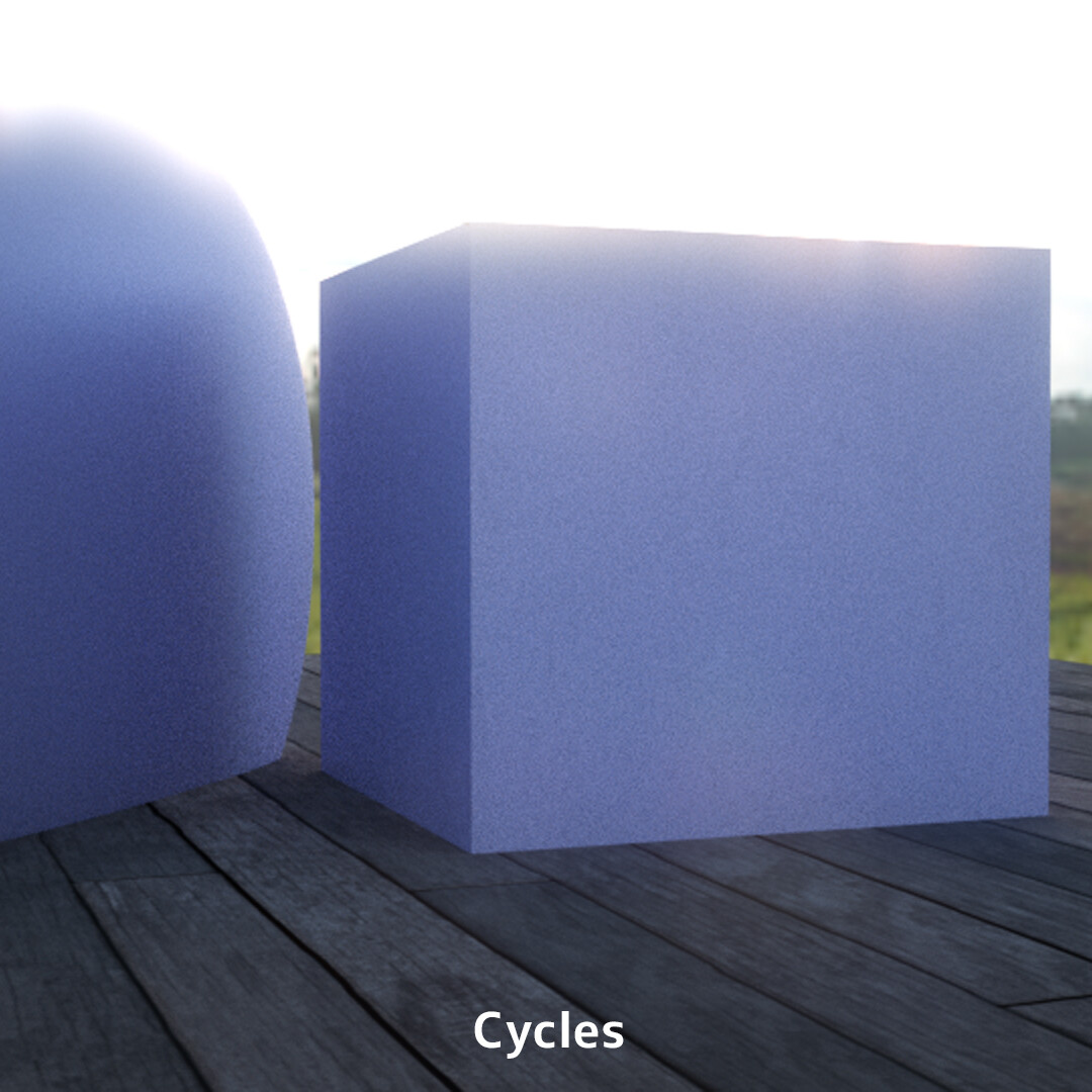 Takeshi Ikeda - Eevee vs Cycles Render Comparison ( Blender )
