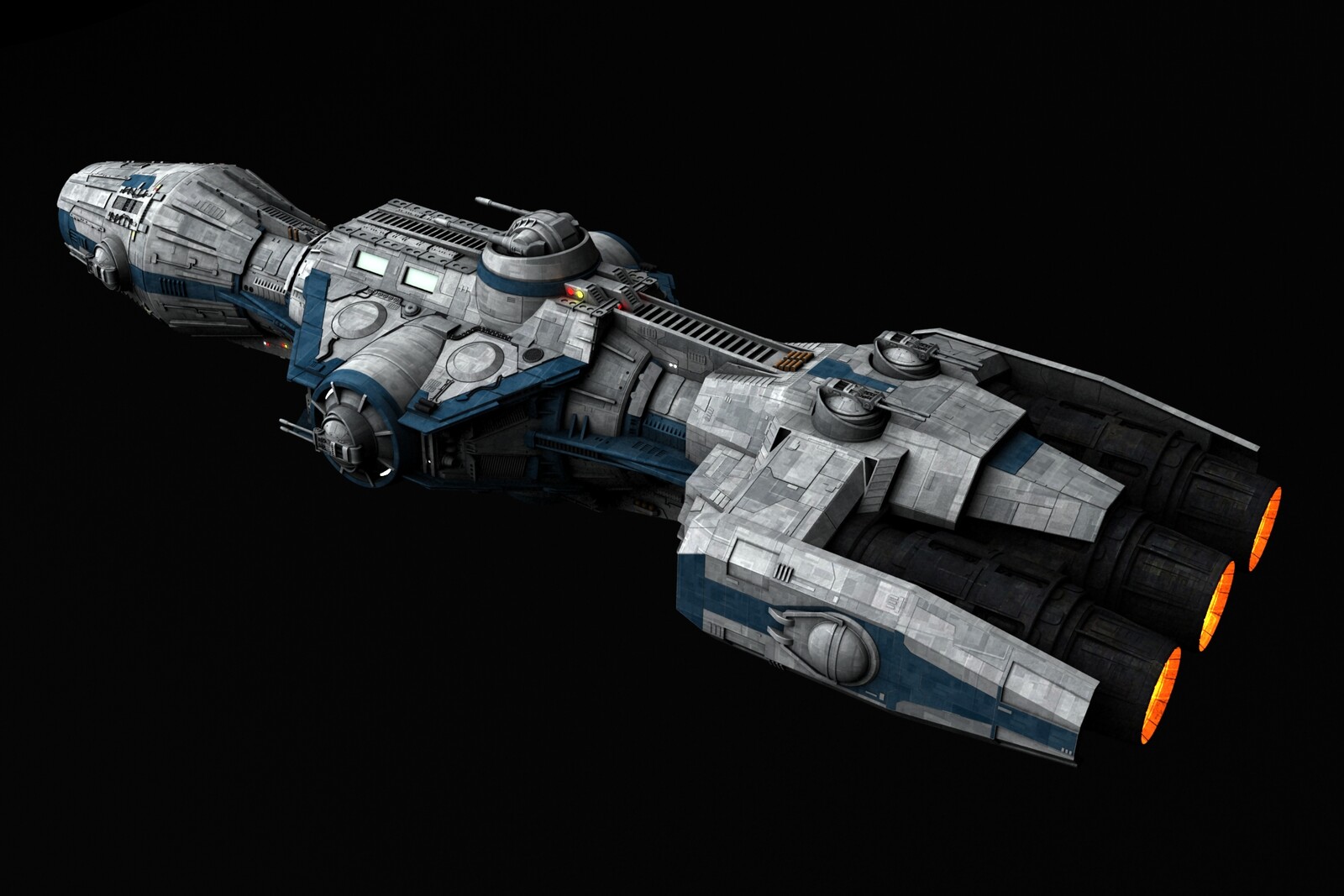 Alexander Ivanov - Rebel Alliance Corellian Gunship DP20