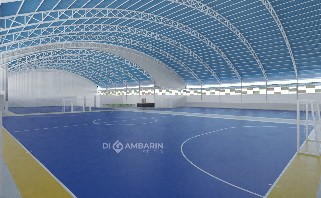 Digambarin Studio - Futsal Hall Space - Teluk Jambe