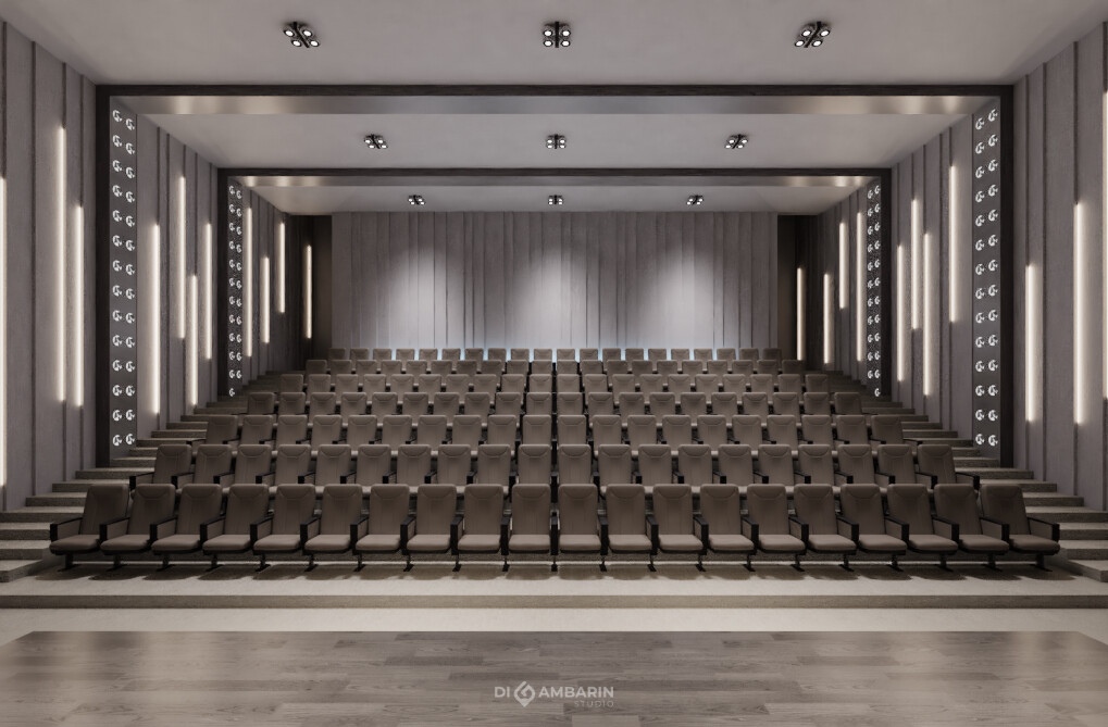Digambarin Studio - Interior Design for Auditorium Space