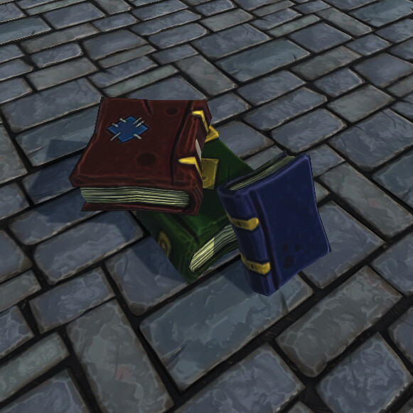 ArtStation - Stylised Books