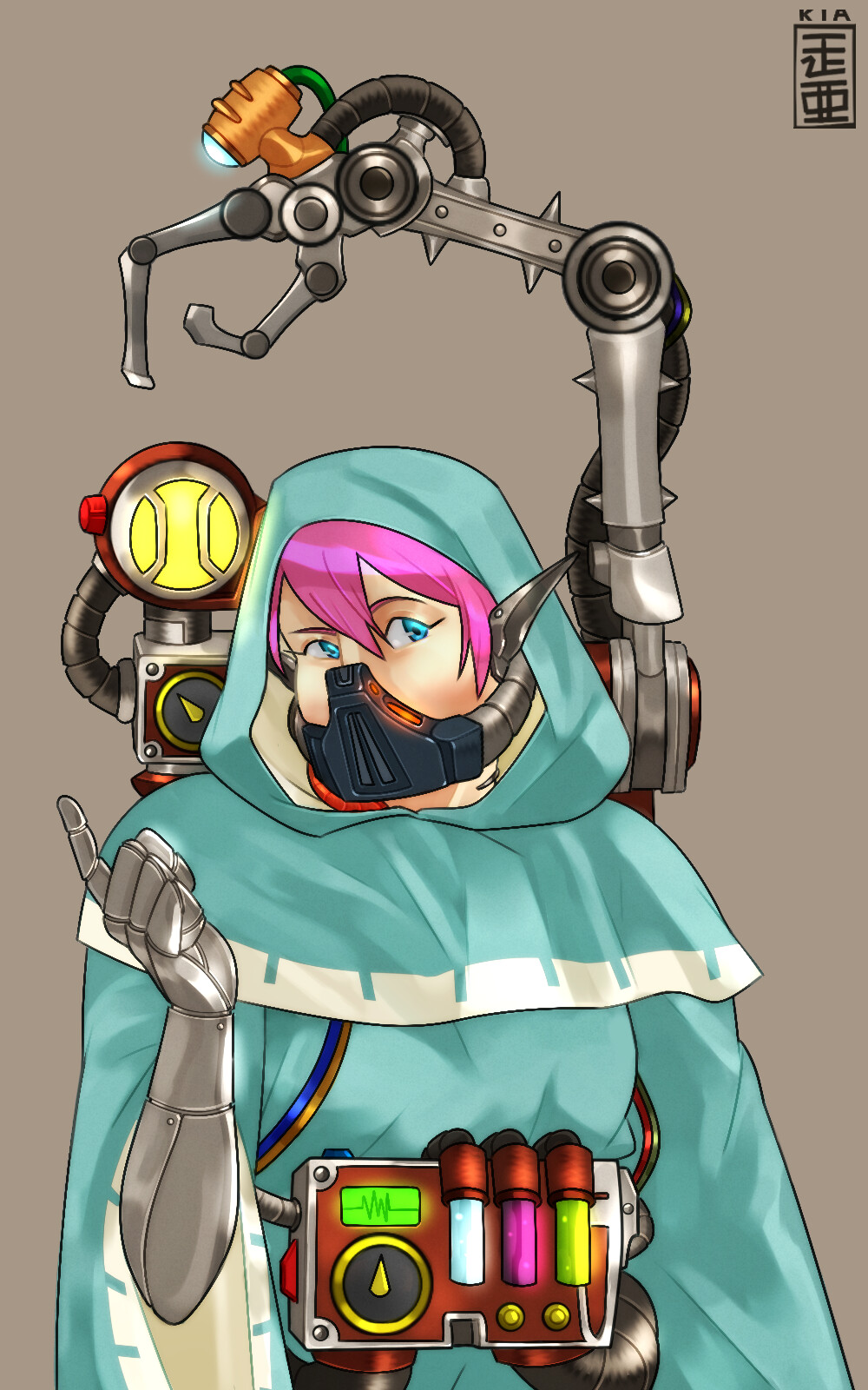 ArtStation - Elf Tech Priest OC Commission