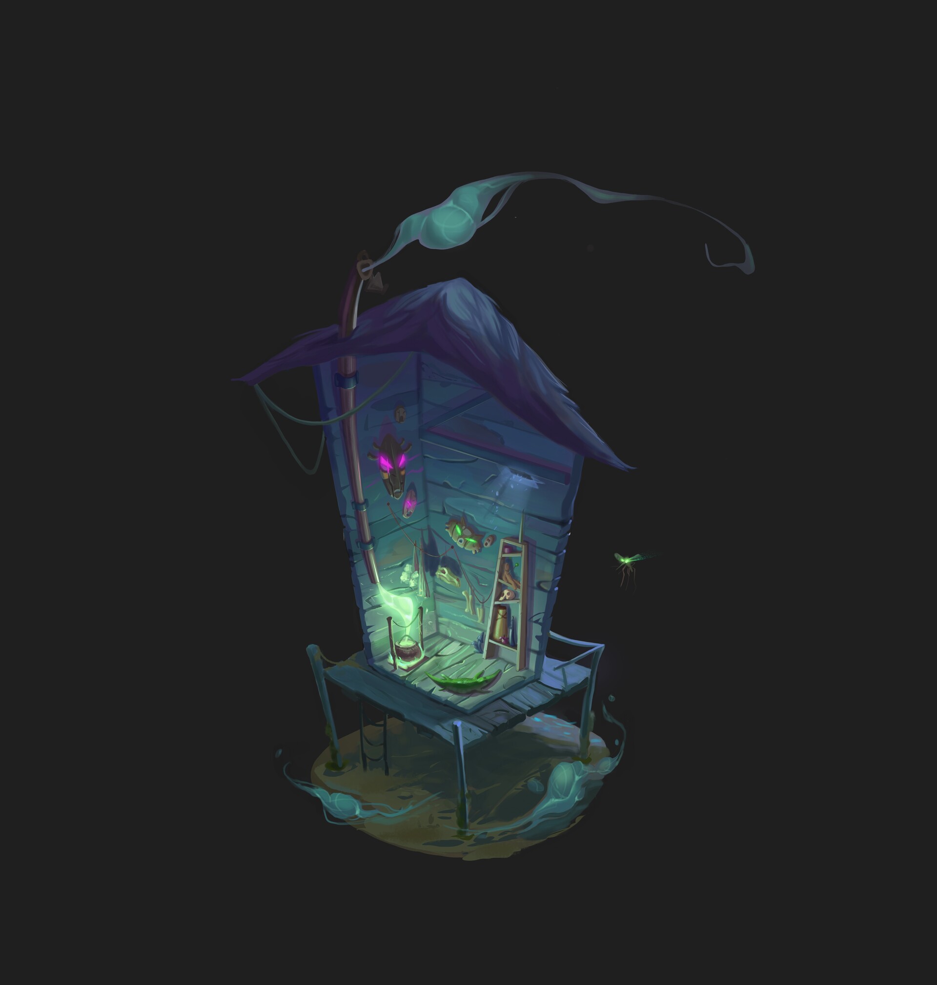 ArtStation - Voodoo house