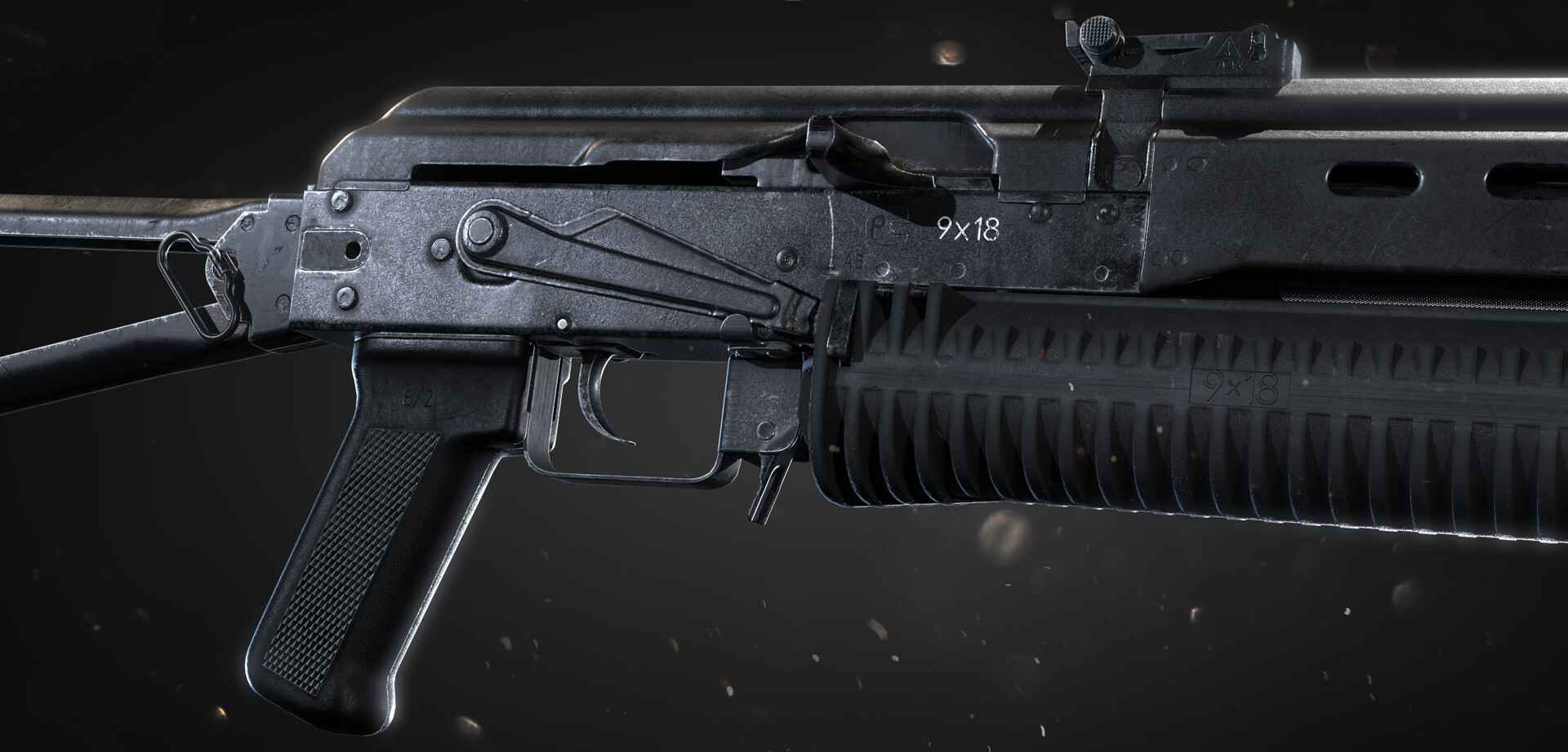 RenderDock Studio - Bison PP-19 SMG
