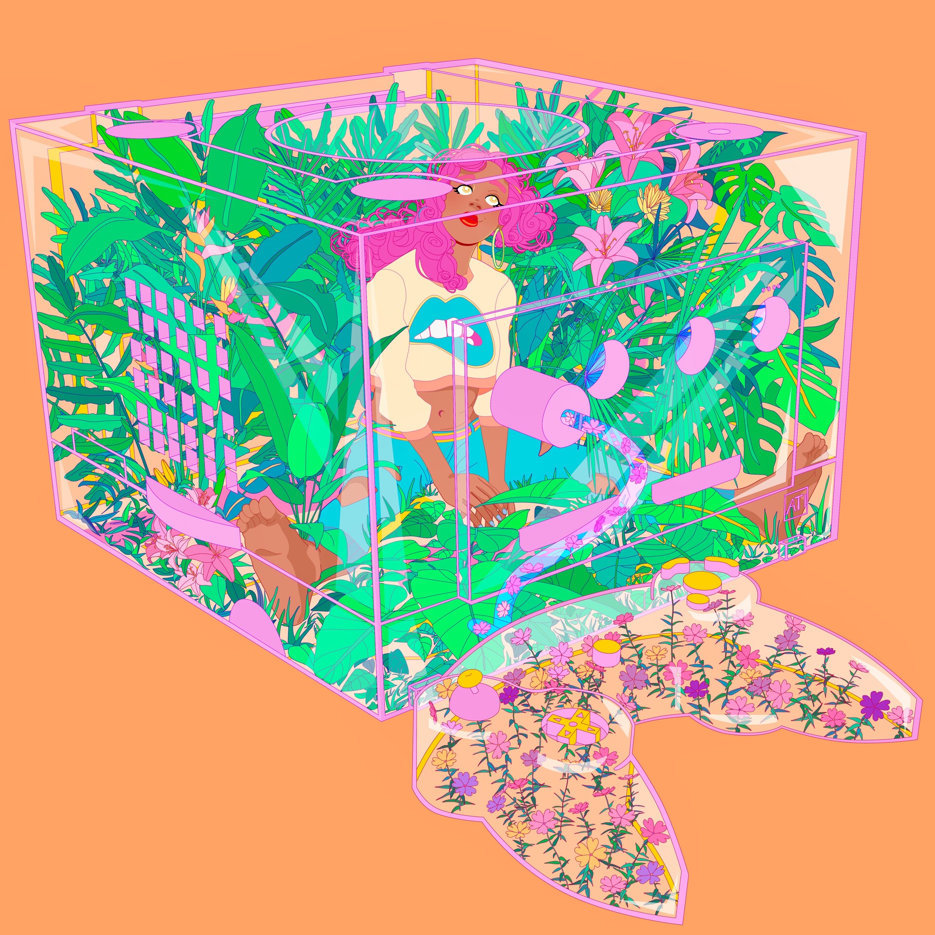 ArtStation - GameCube Girl