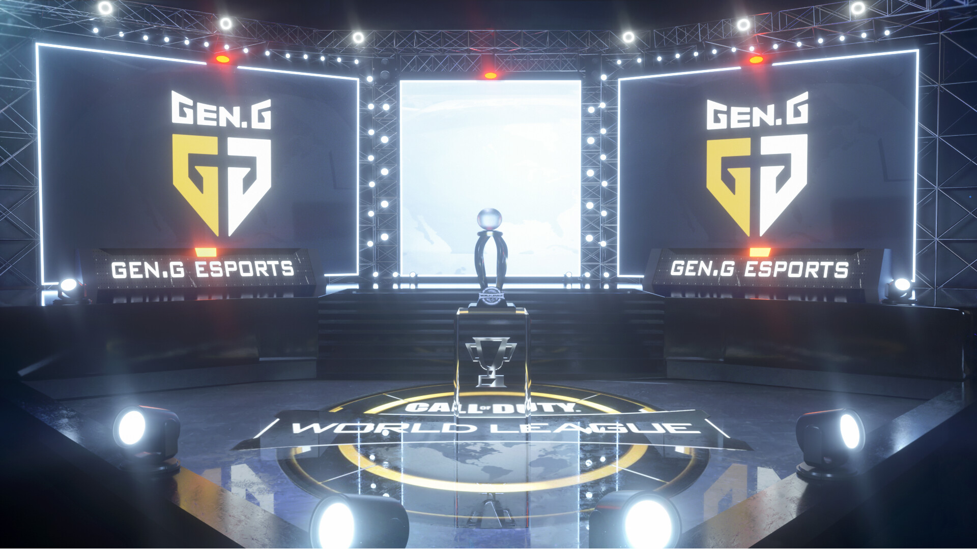 ArtStation - CWL Champs Scoreboard Design