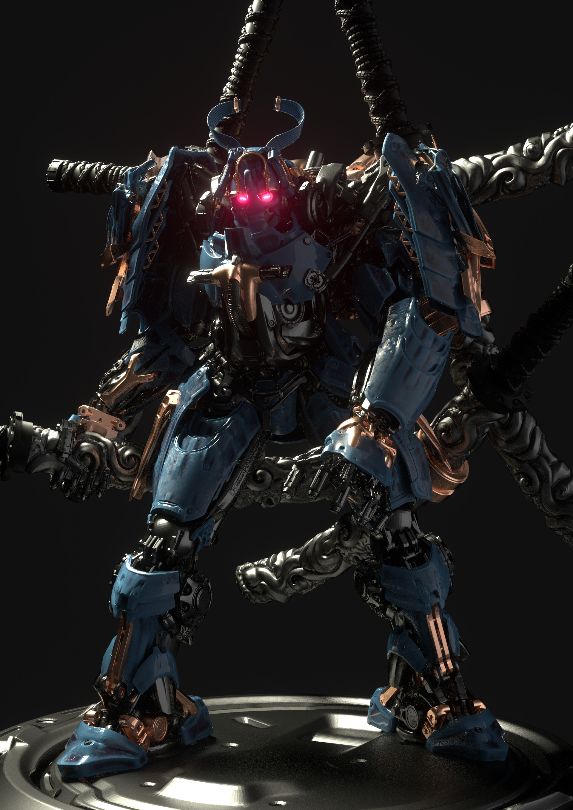 ArtStation - Storm Caller Mech