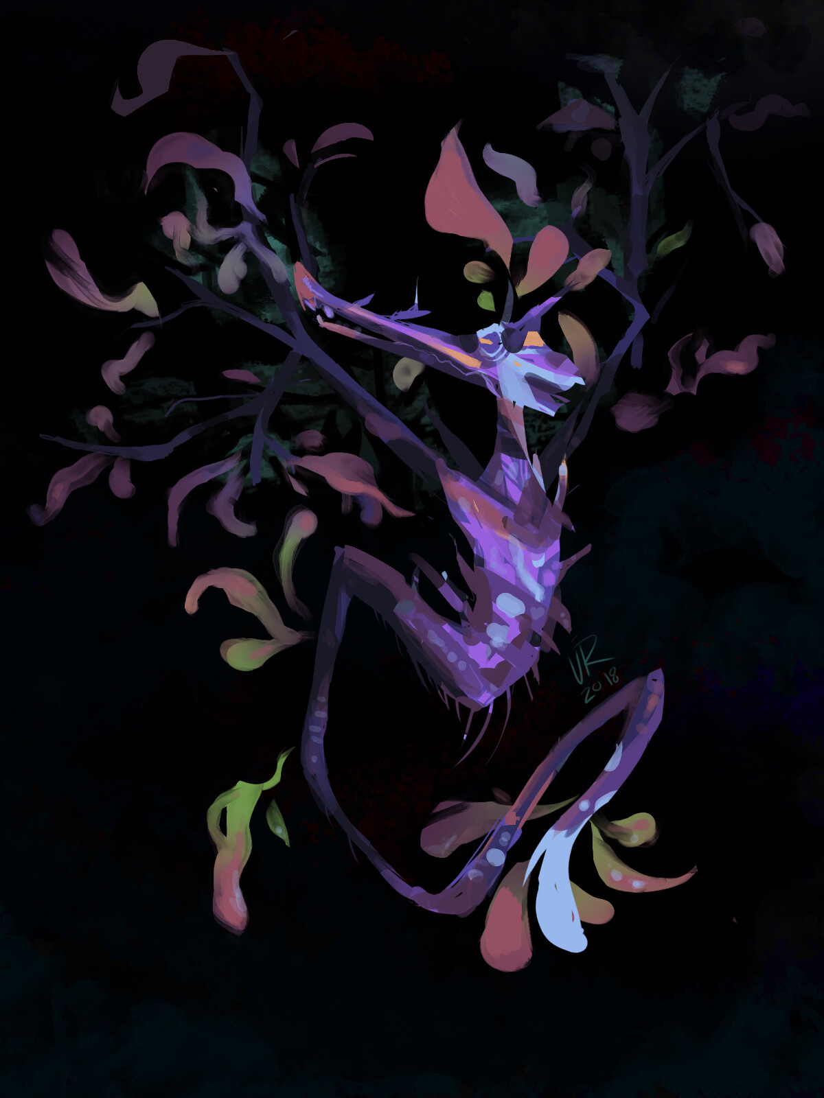 ArtStation - Leafy Sea Dragon