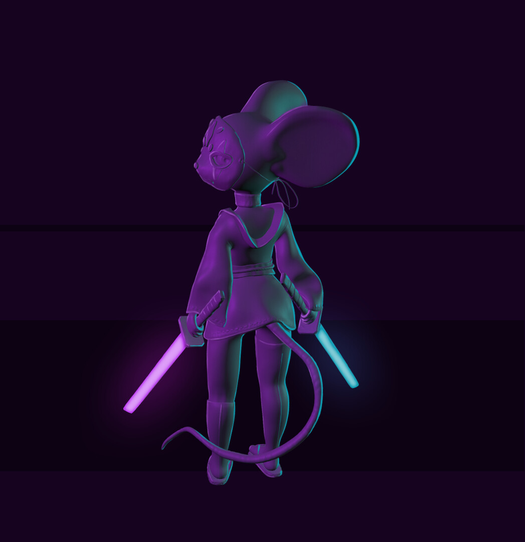 ArtStation - female mouse