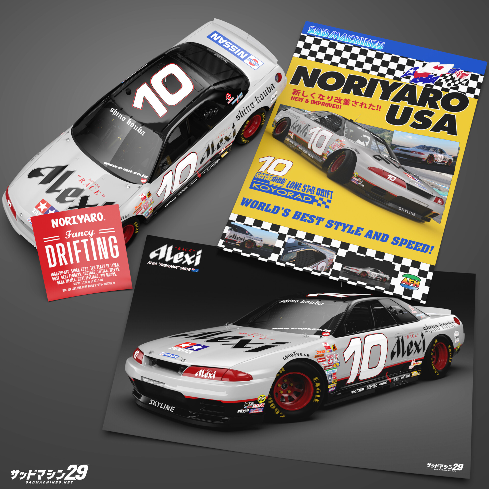 Garrett G - Racing Alexi: Beercan R32