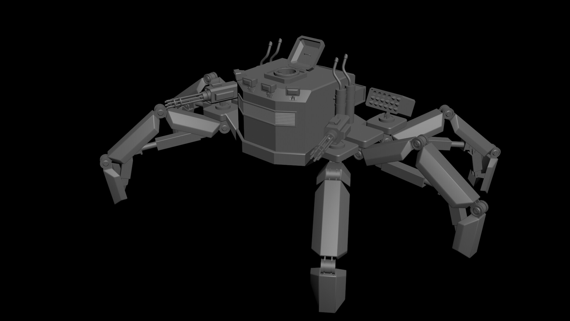 ArtStation - Mech - WIP