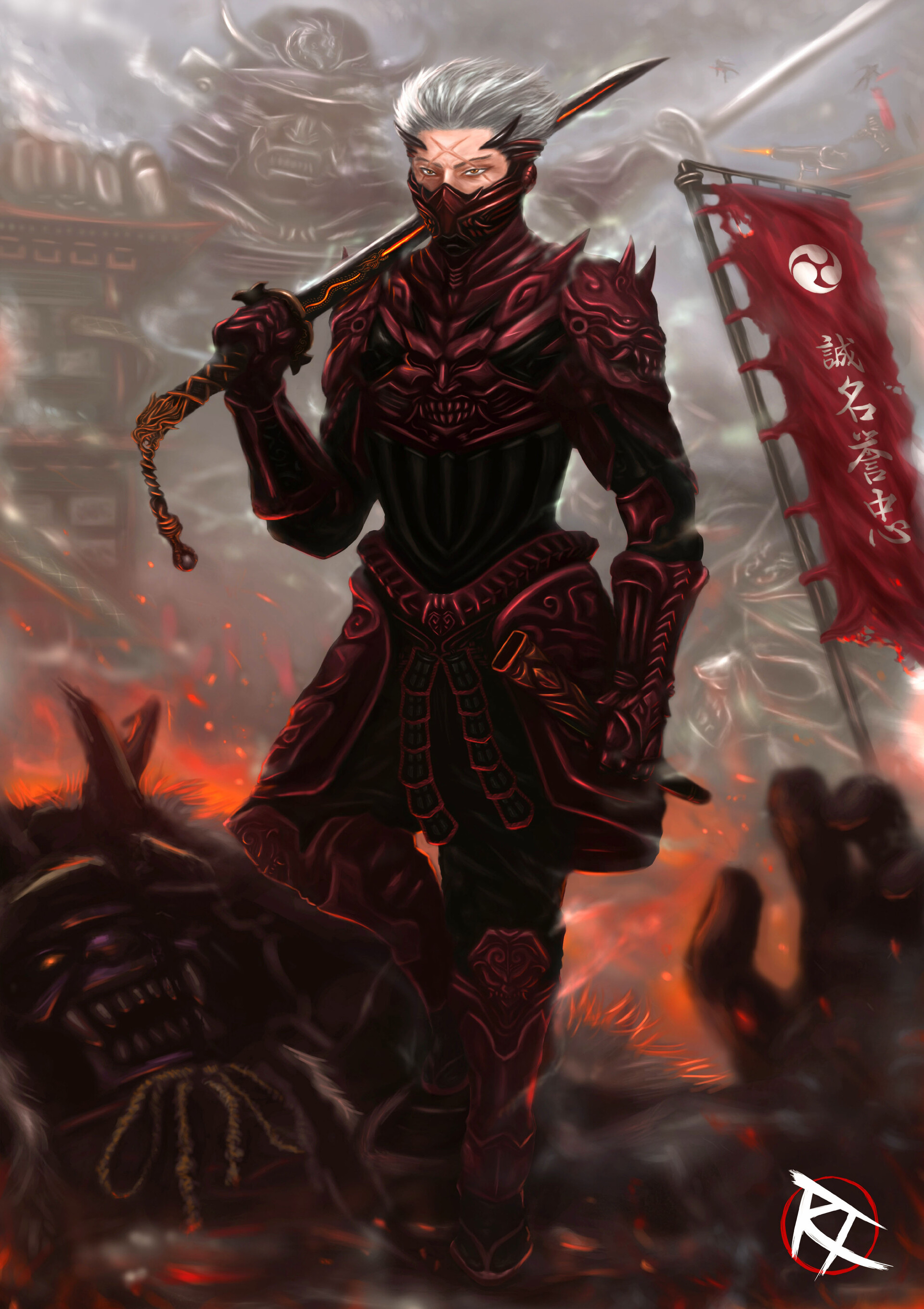 ArtStation - Shinobi Samurai