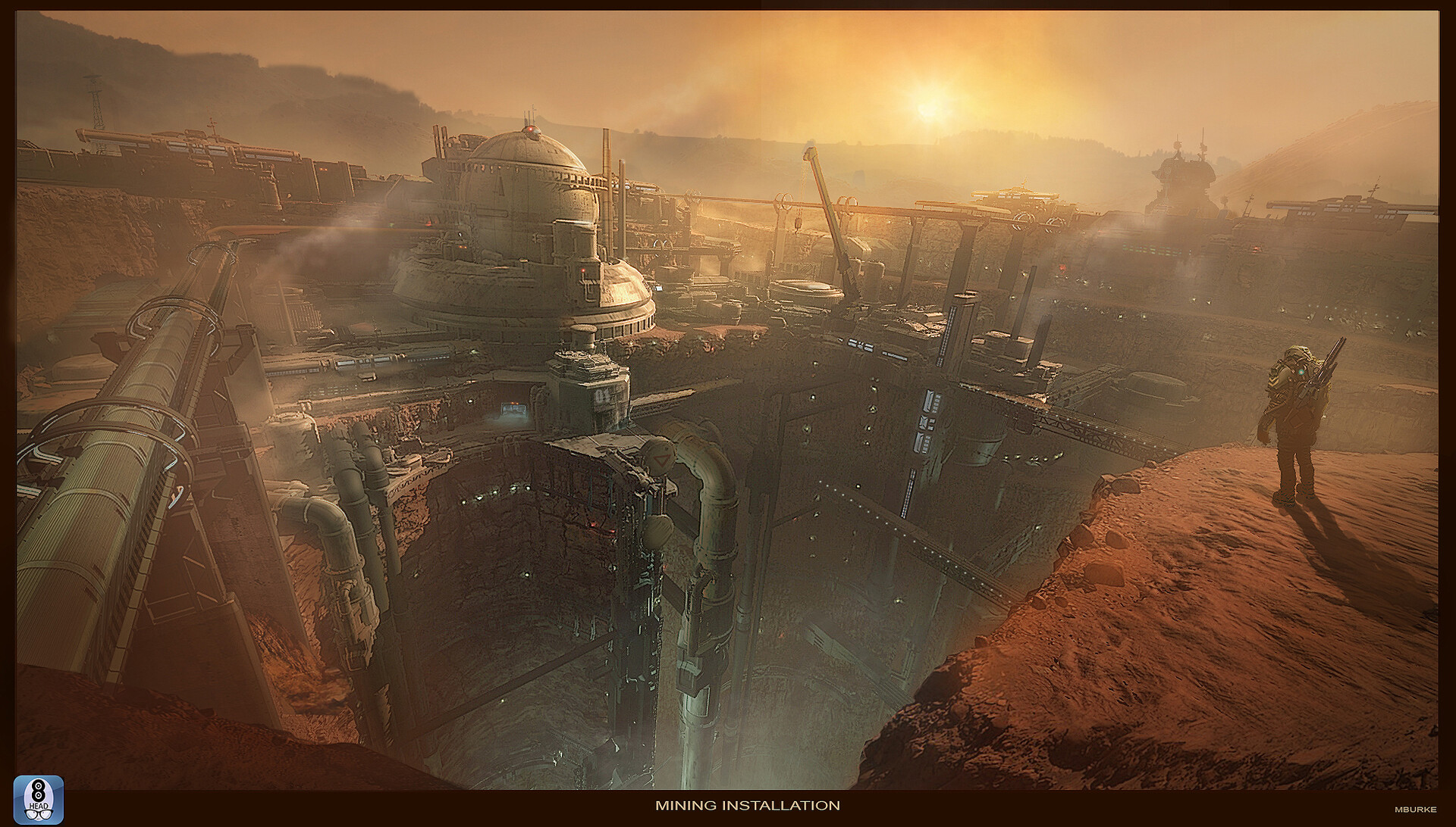 ArtStation - Alien mining installation