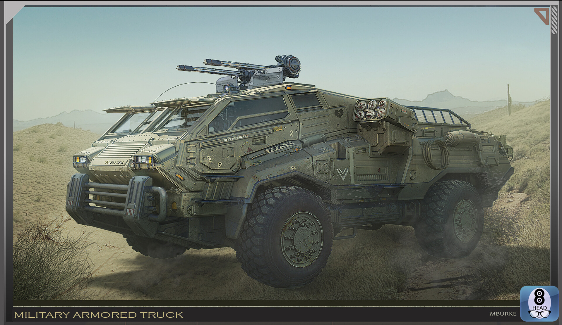 ArtStation - Military Armored Vehicle