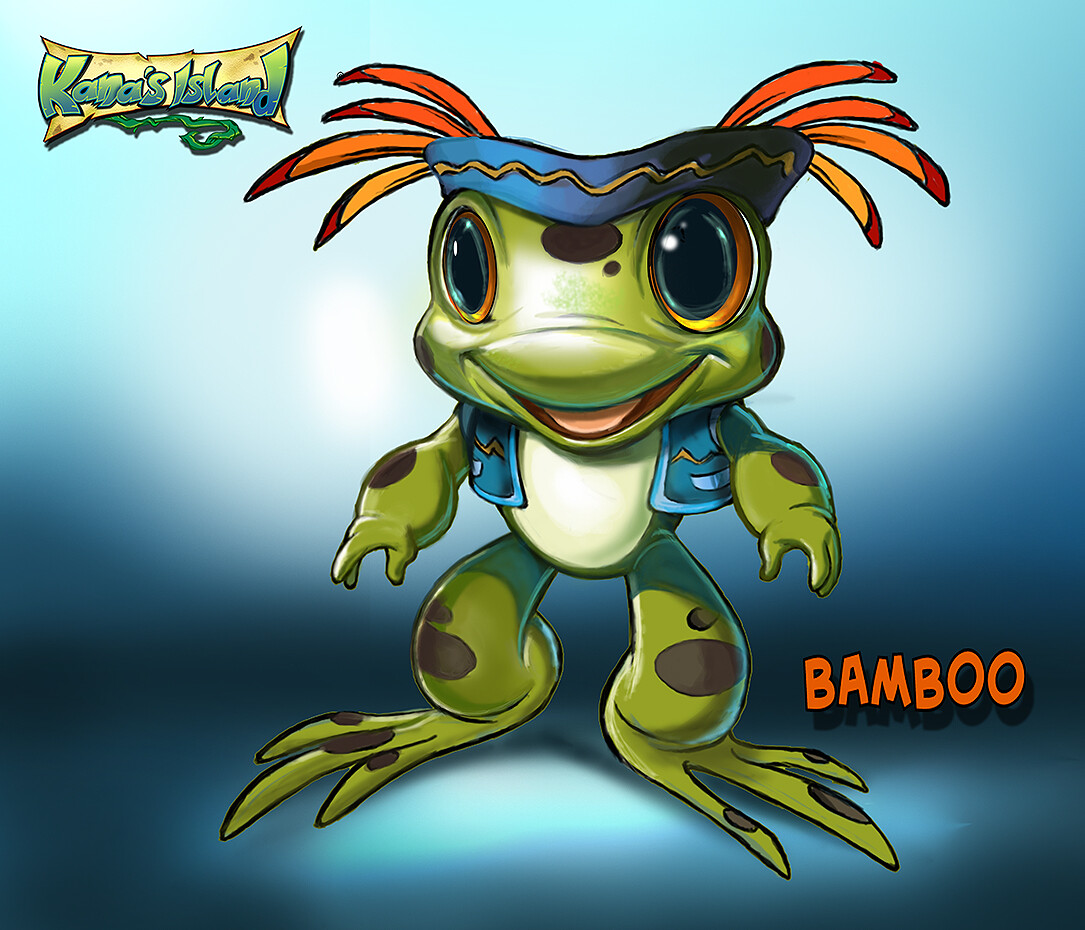 ArtStation - Bamboo Character Design for comic Kana's Island