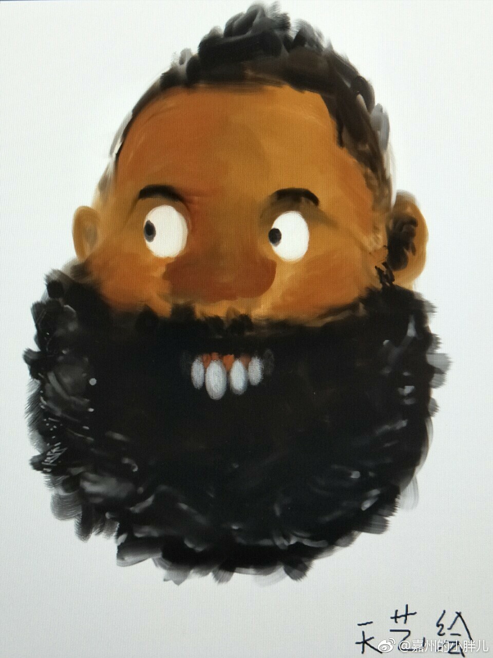 ArtStation - James harden Cartoon portraits