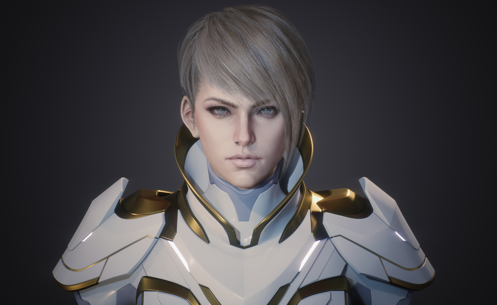 ArtStation - Unreal 4 Real-time Head Modeling