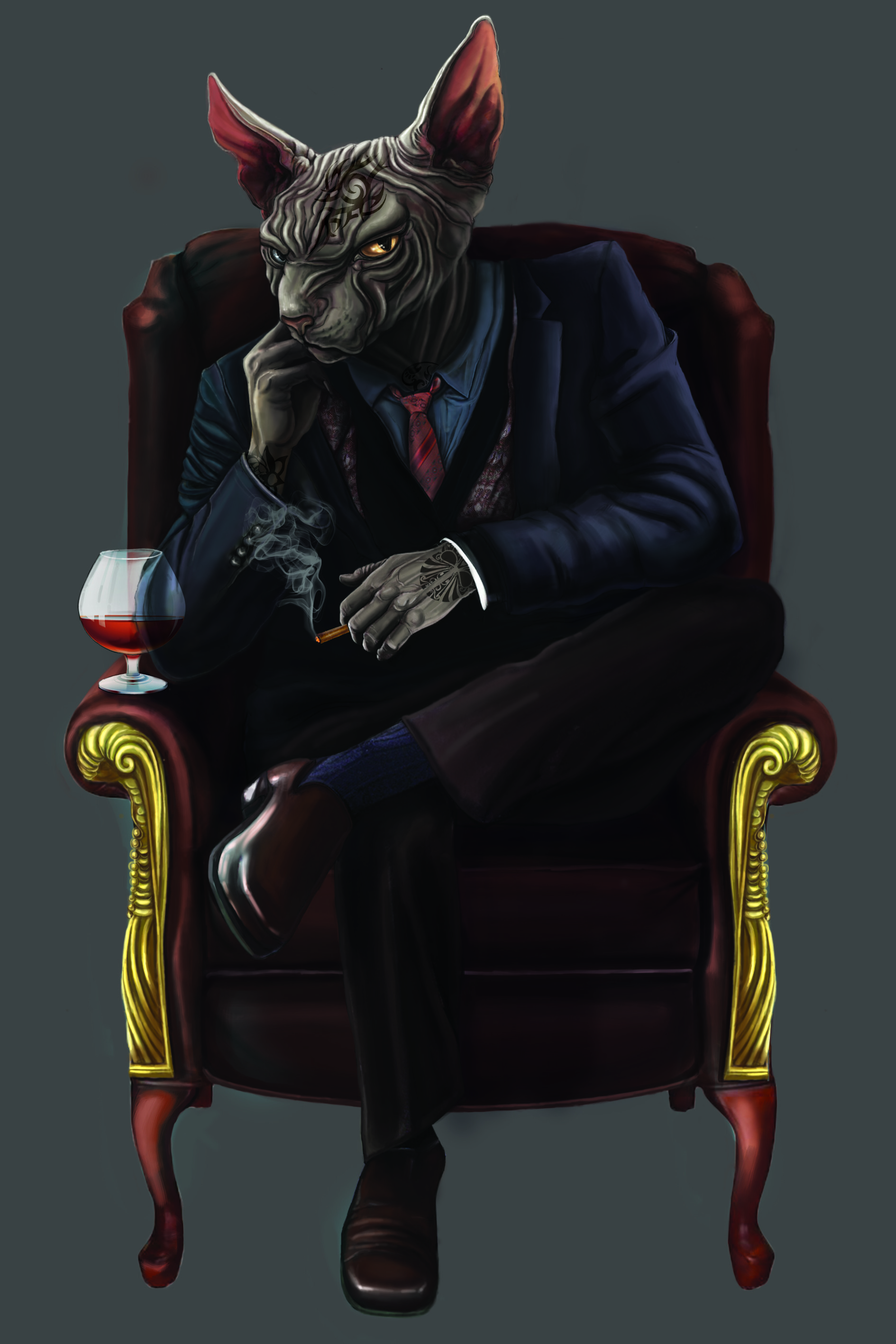 ArtStation - Cats of mafia