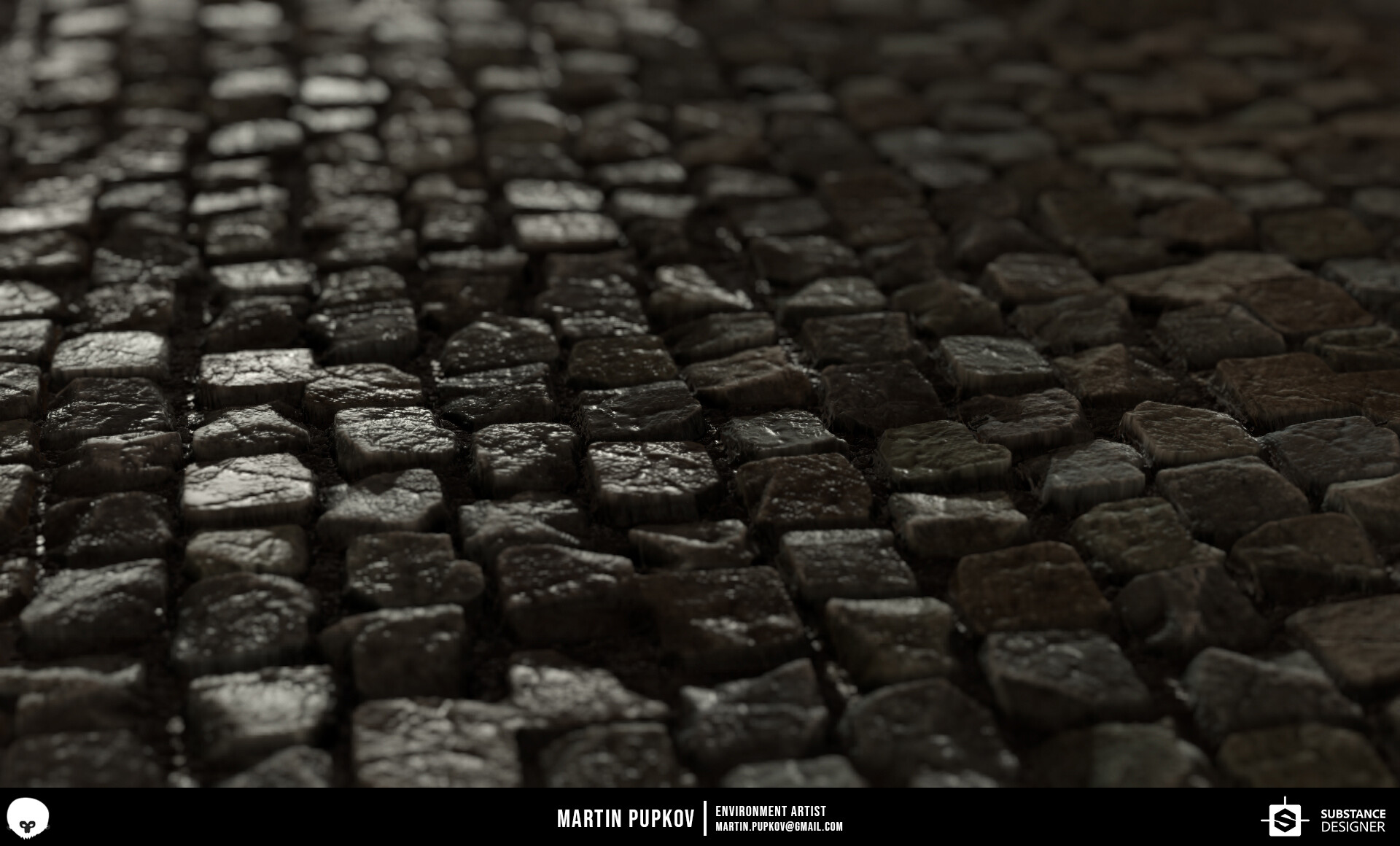 Martin Pupkov - Substance Designer - Procedural Cobblestone