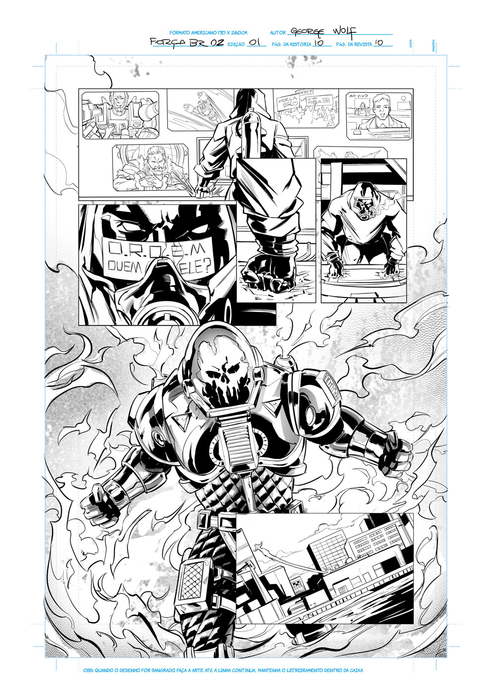 ArtStation - Page Force BR Official Comics #3