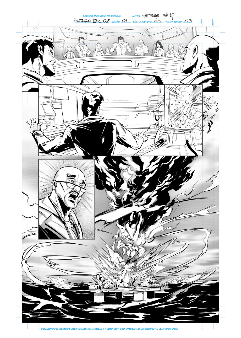 ArtStation - Page Force BR Official Comics #3