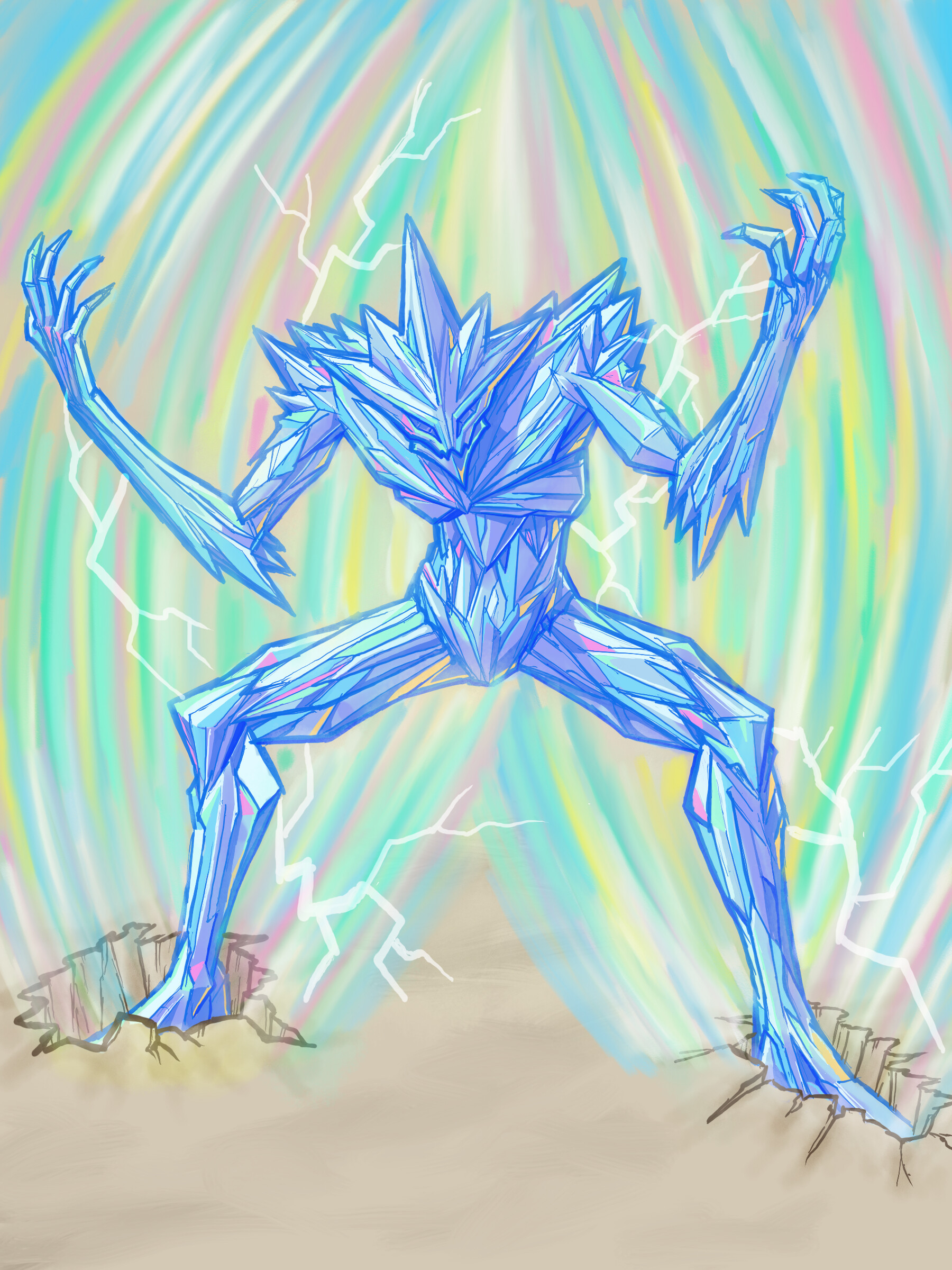 ArtStation - Crystal form overcharged