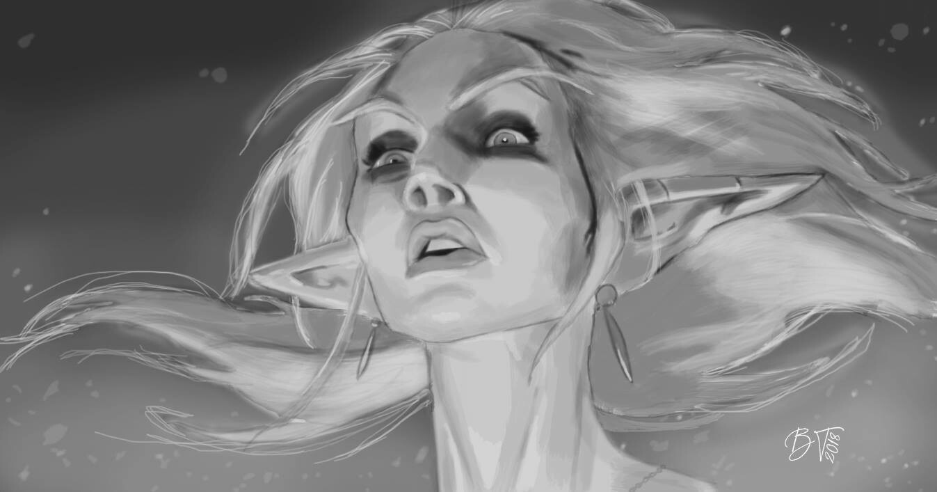 ArtStation - Queen Azshara