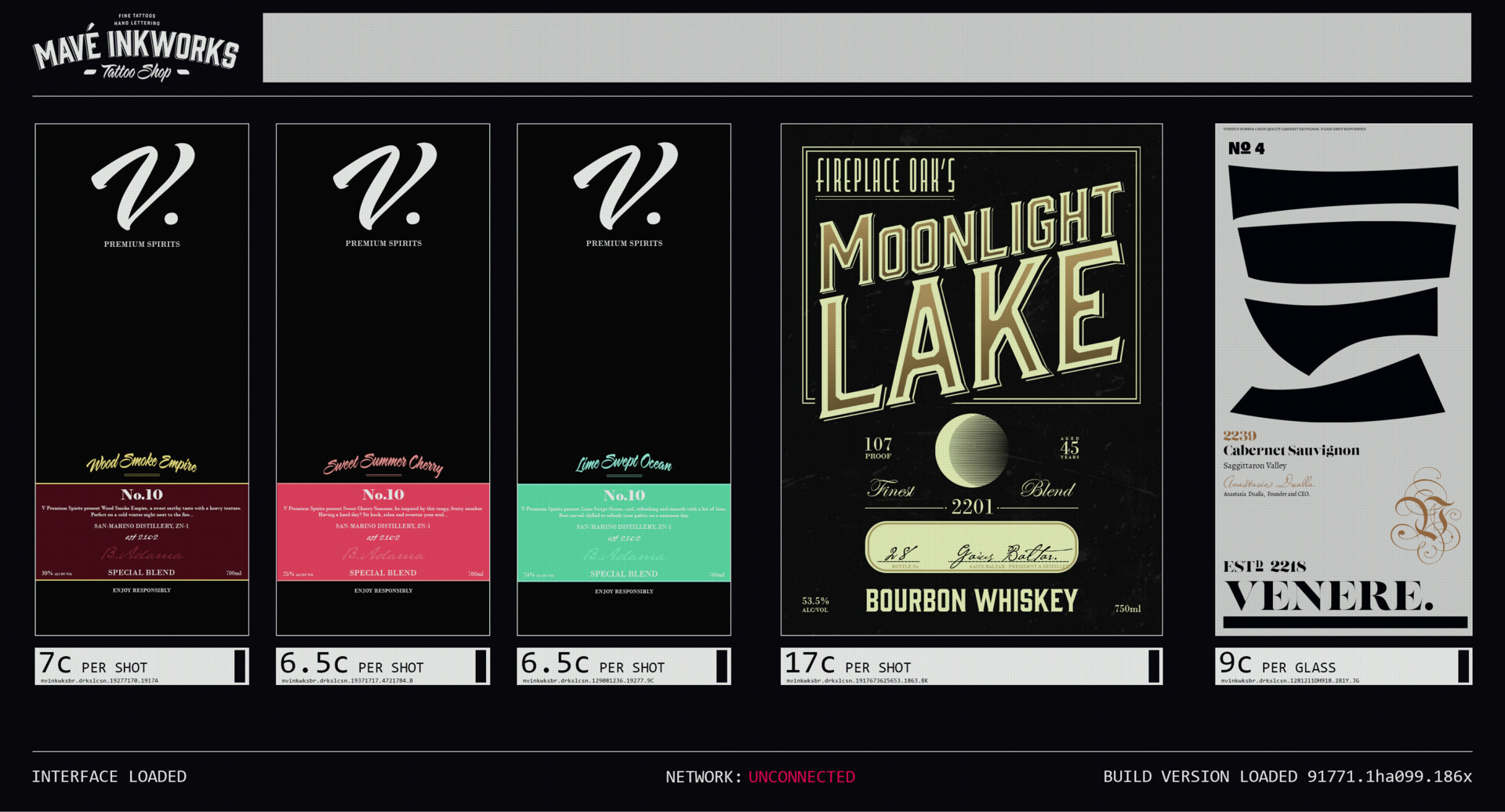 ArtStation - Bar Screen