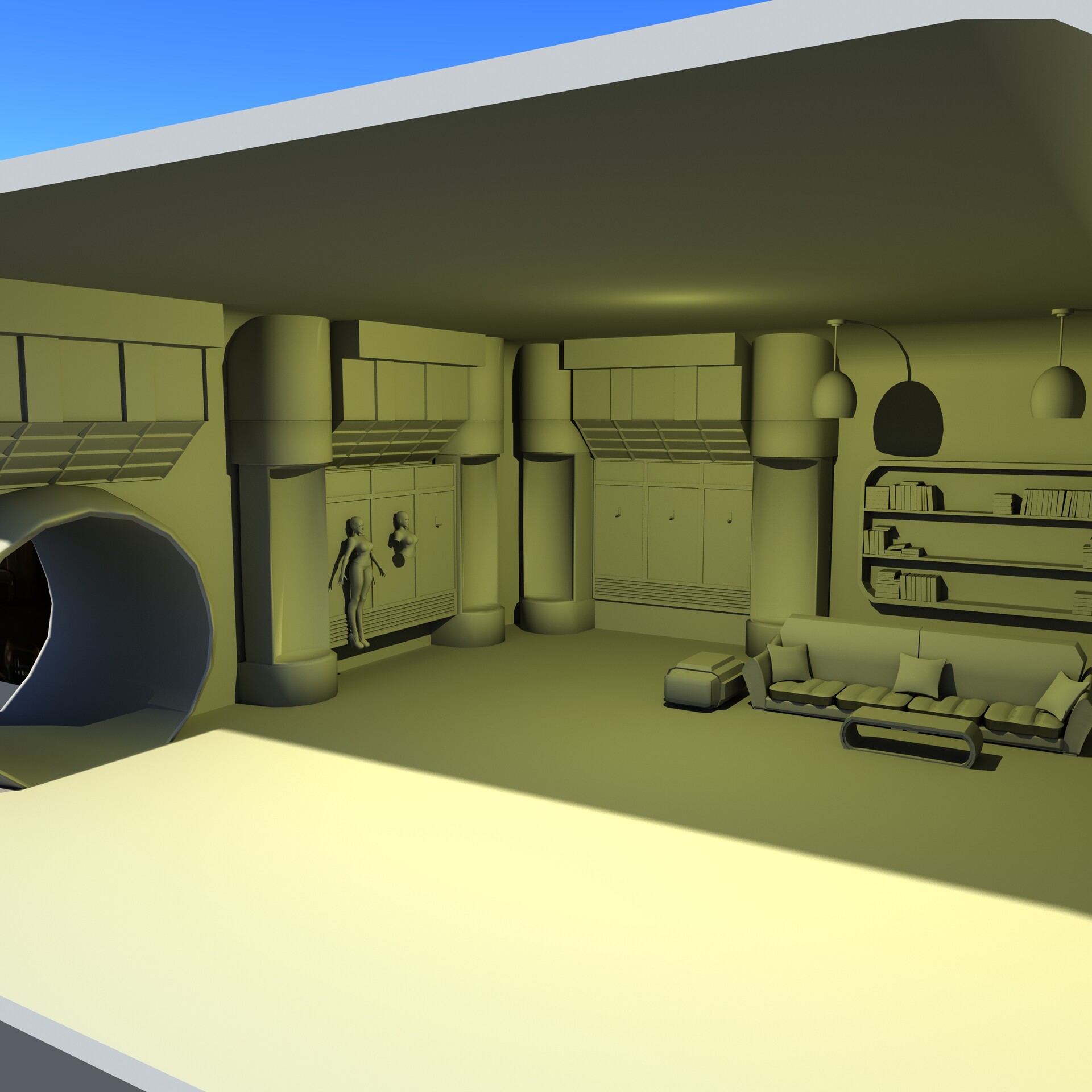 ArtStation - Game Interior