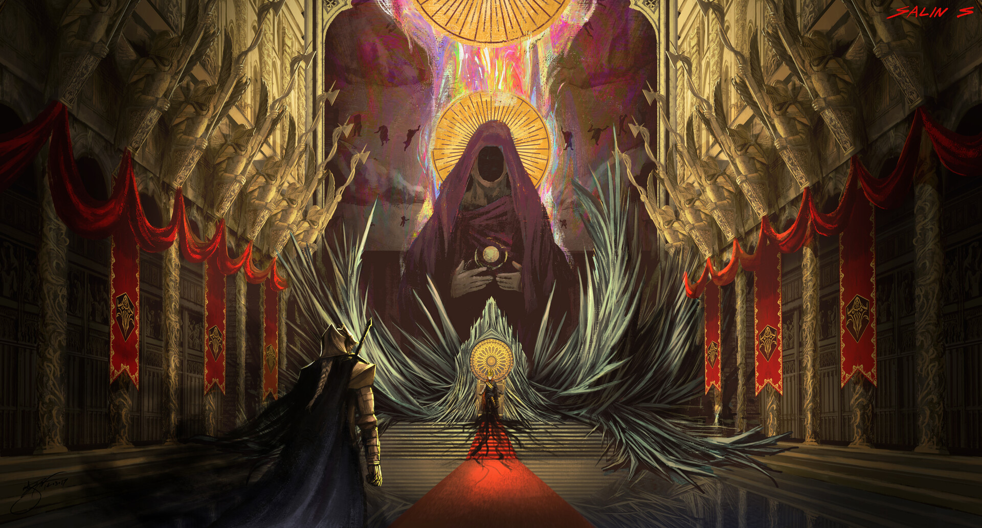 ArtStation - Throne of the Mad Queen