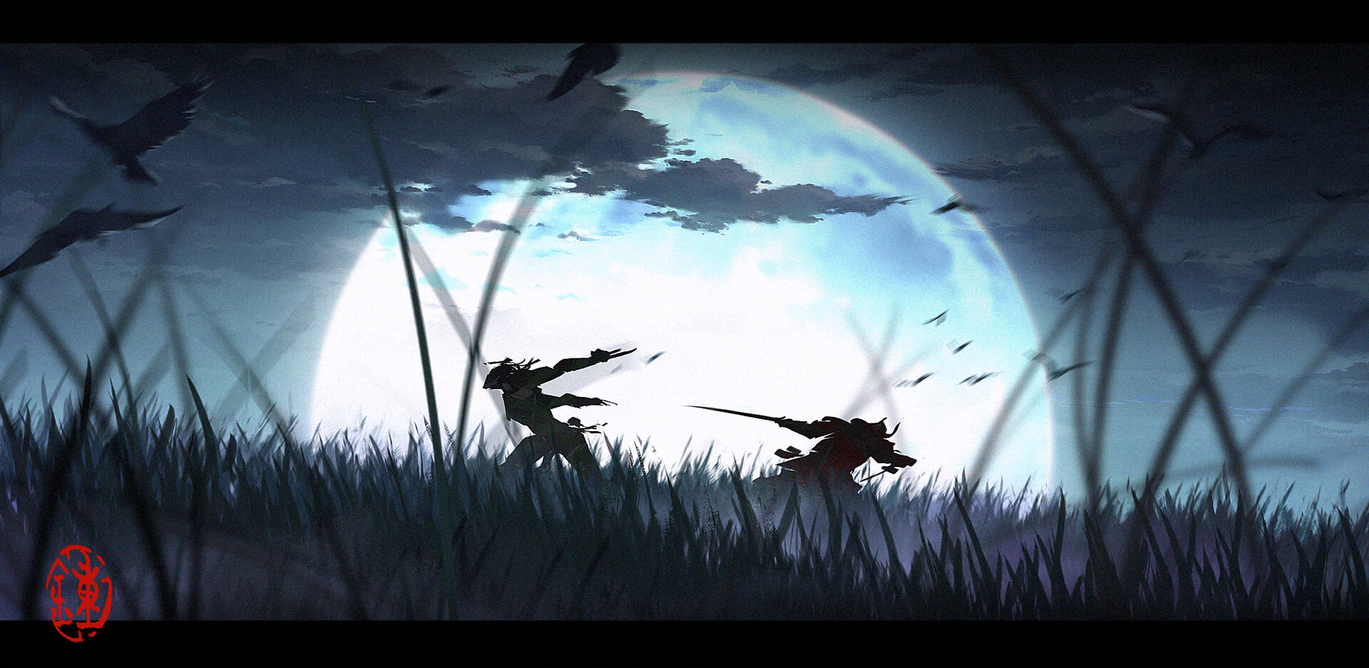 ArtStation - samurai vs predator